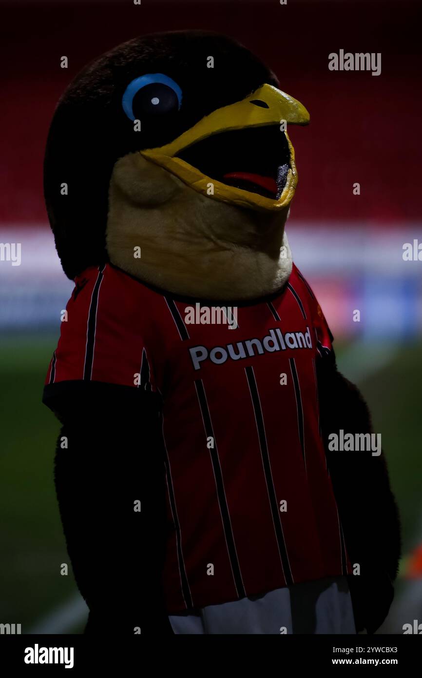 Walsall Mascot Swifty during the EFL Trophy - Round of 32 Match Between ...
