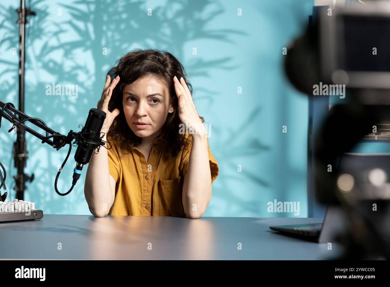 Influencer feeling angry sharing hi-res stock photography and images ...