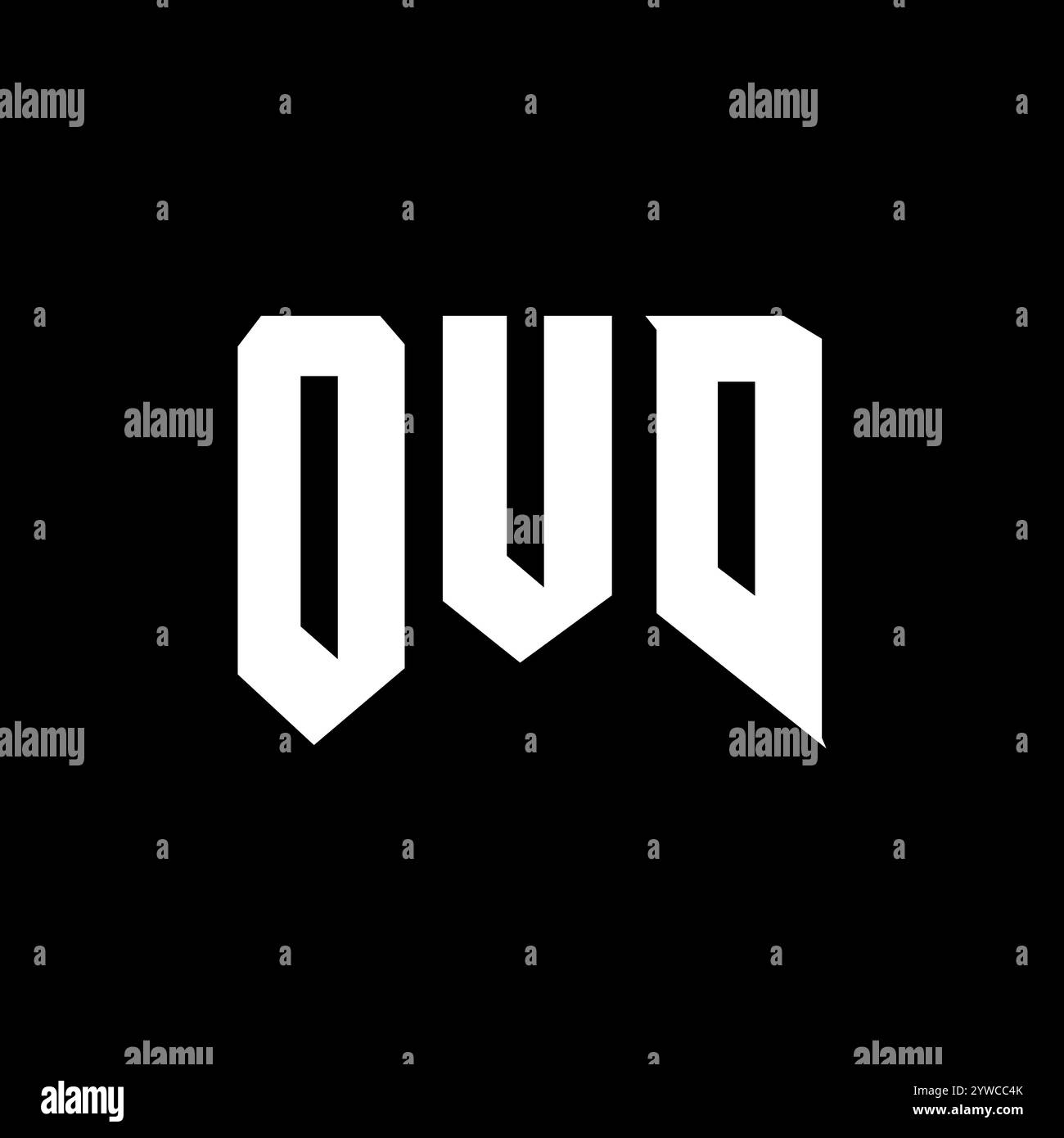 OUD letter logo design for technology company. OUD logo design black ...