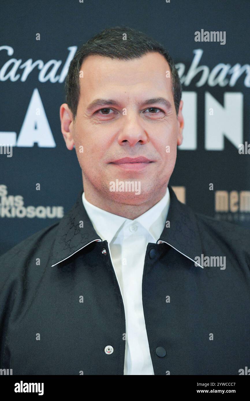 Paris, France. 10th Dec, 2024. Laurent Lafitte attending the Sarah ...