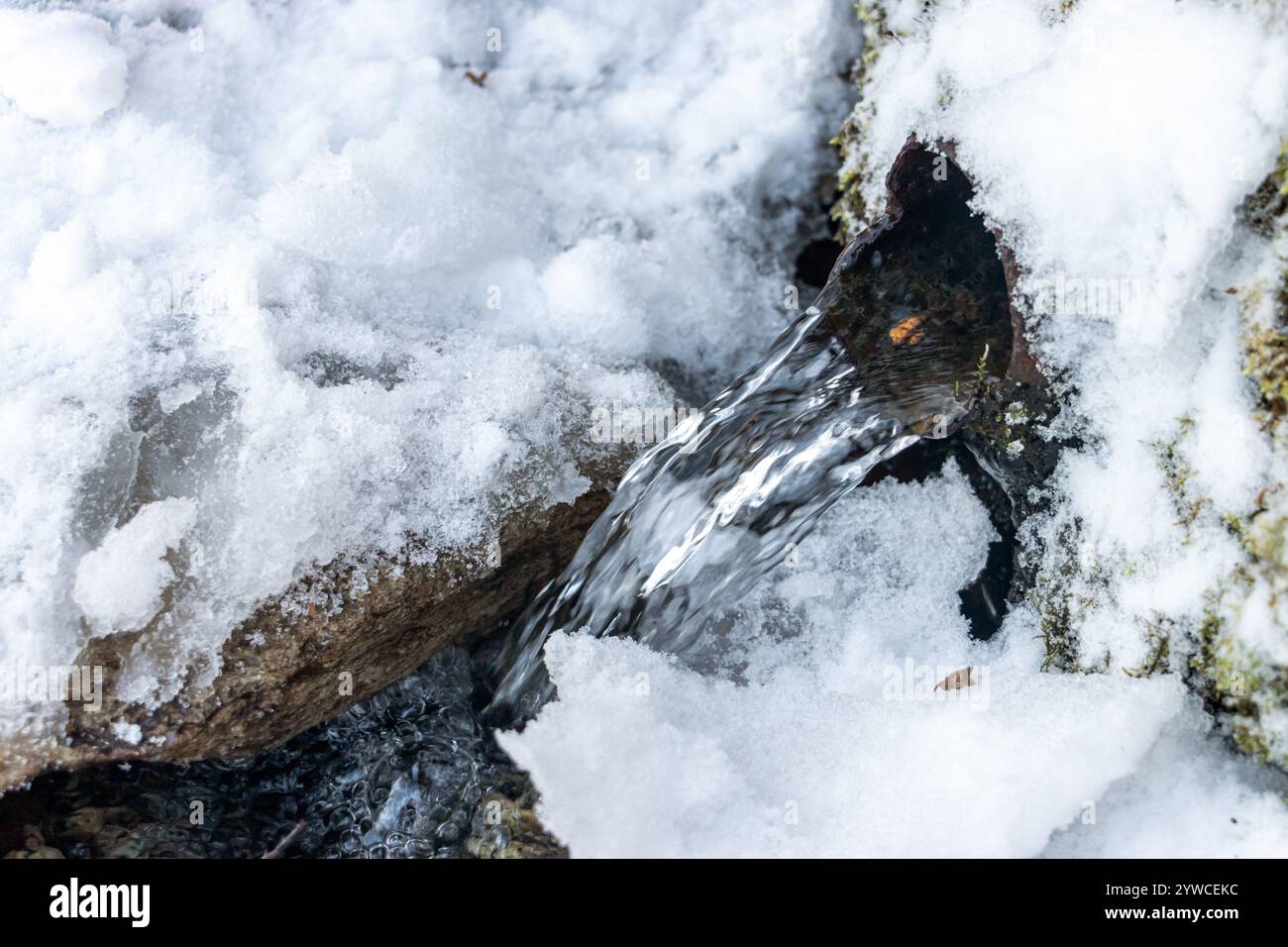 Natural clean water flows from hi-res stock photography and images - Alamy