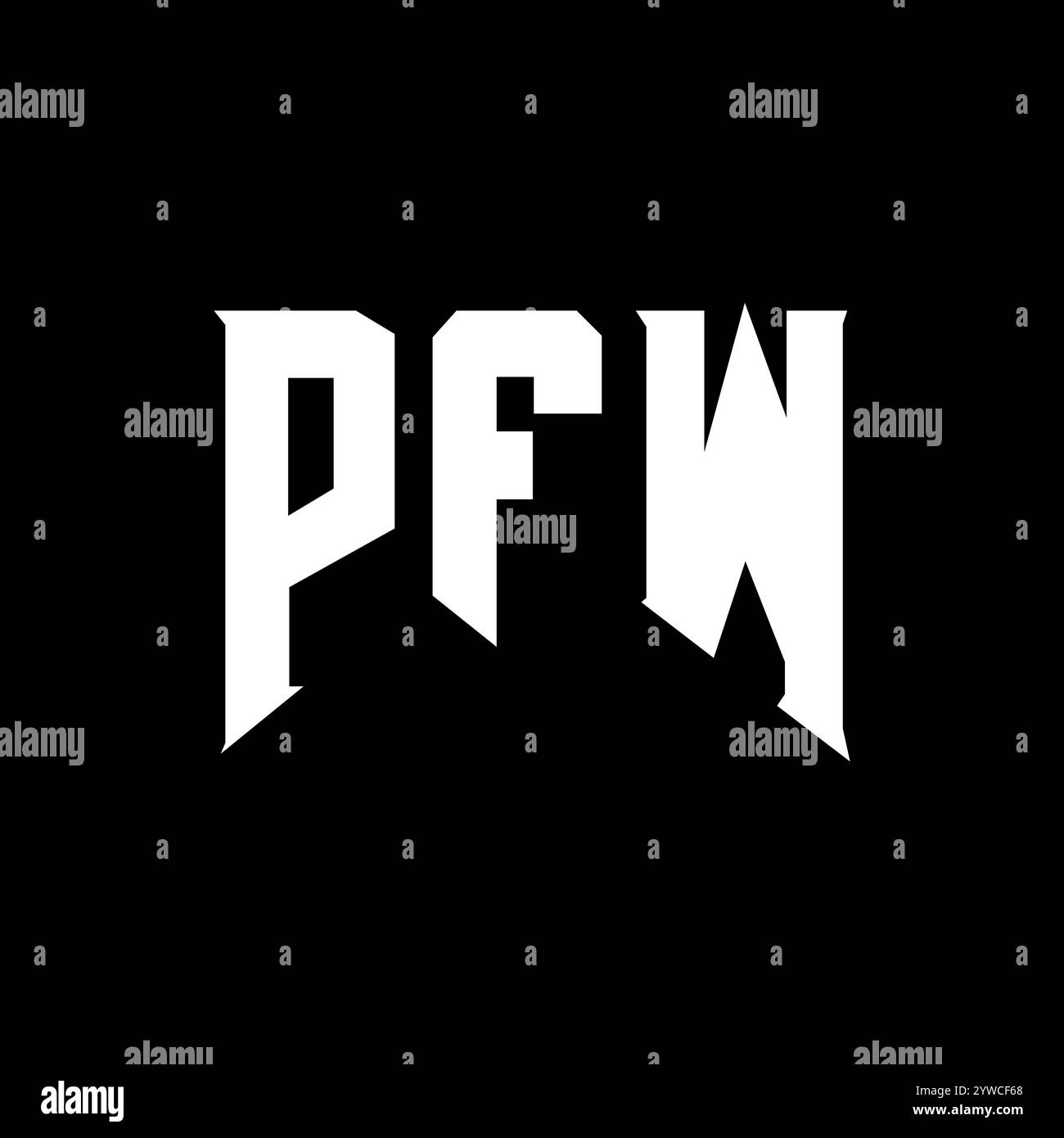 Pfw business company logo hi-res stock photography and images - Alamy