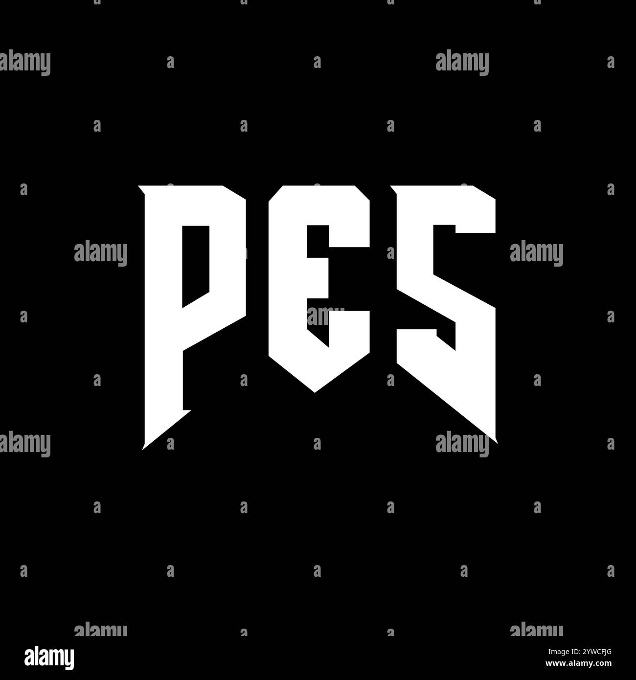 Pes technology company logo hi-res stock photography and images - Alamy