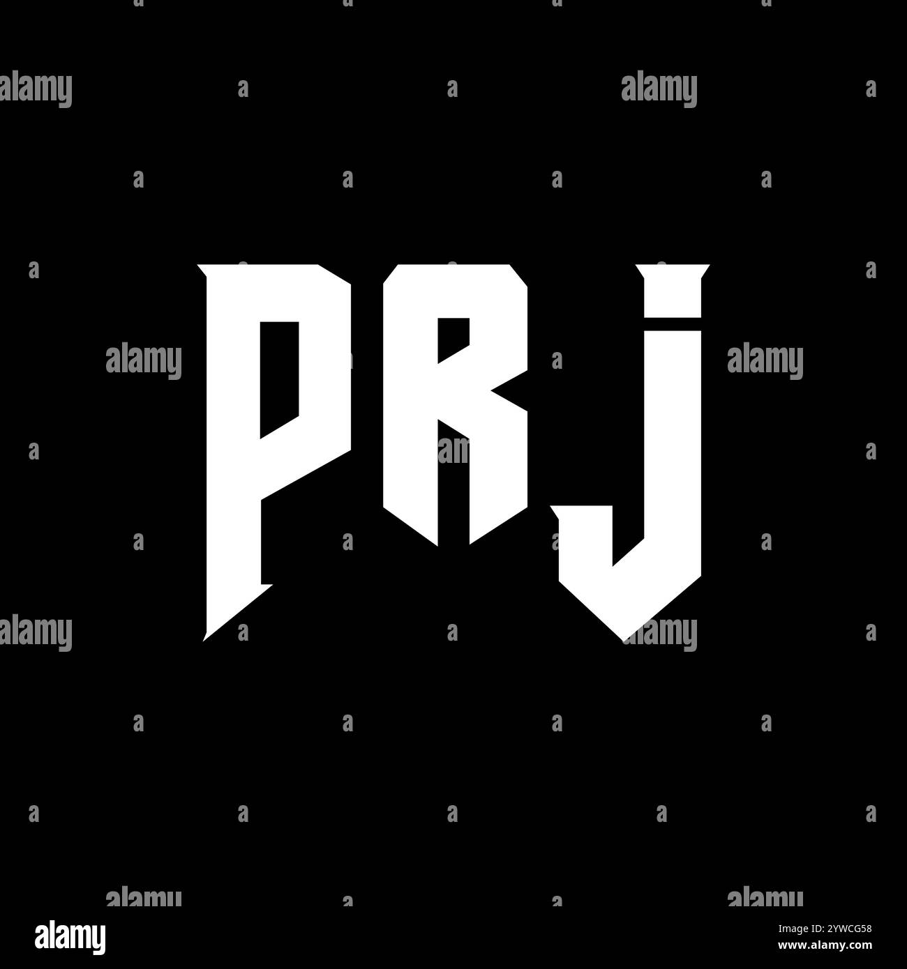 Prj logo design hi-res stock photography and images - Alamy