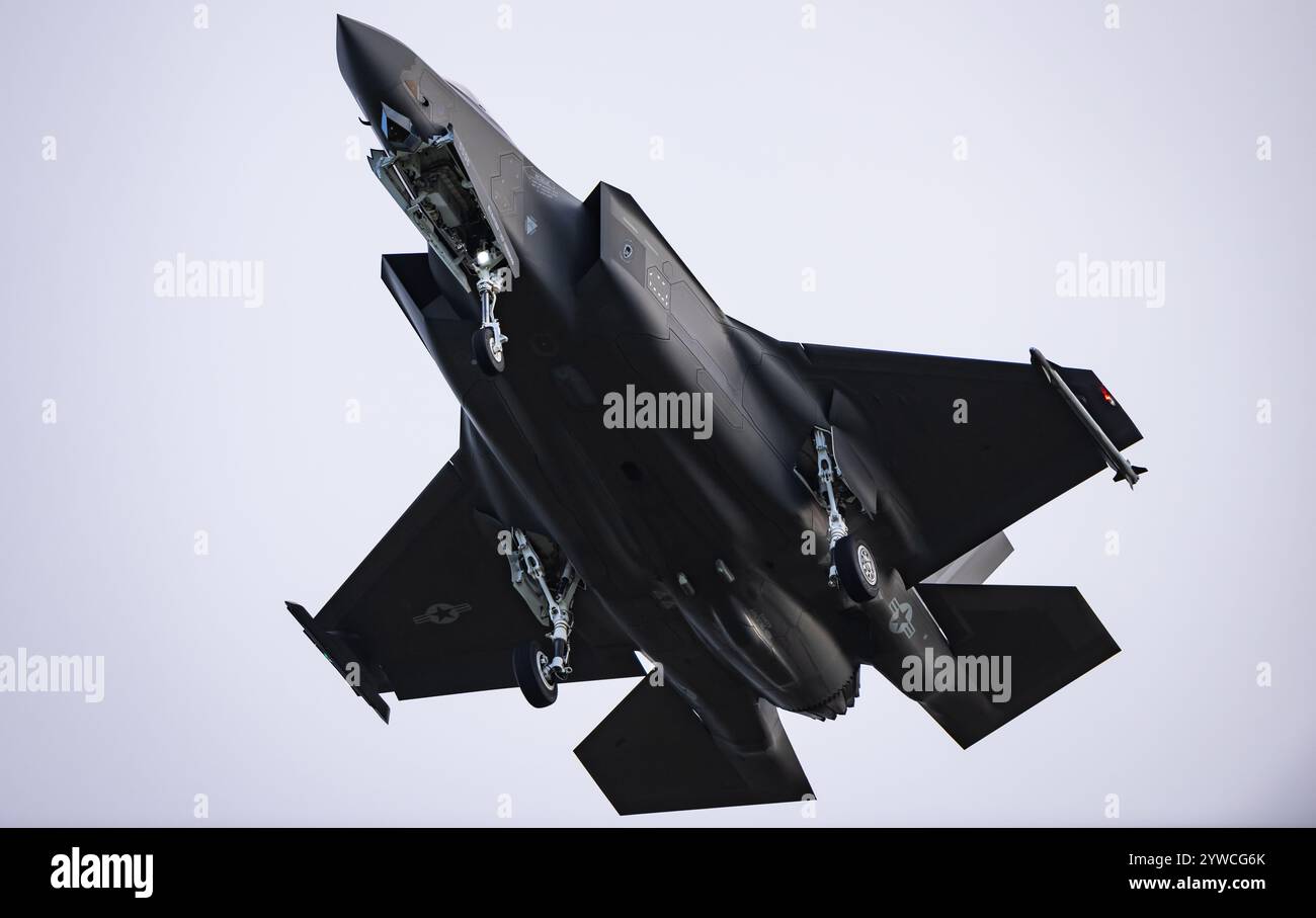 US Air Force Lockheed Martin F-35A Lightning II, 493rd FS "Grim Reapers ...