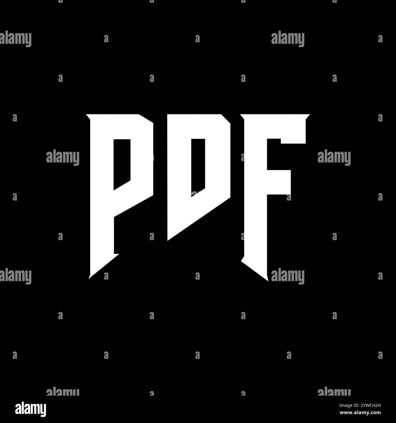 PDF letter logo design for technology company. PDF logo design black ... PDF letter logo design for technology company. PDF logo design black ...
