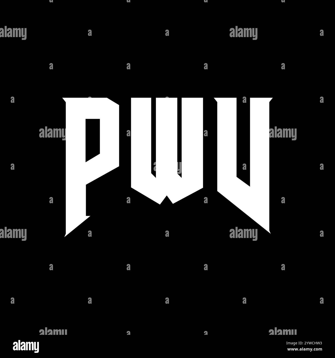 Pwv logo design hi-res stock photography and images - Alamy