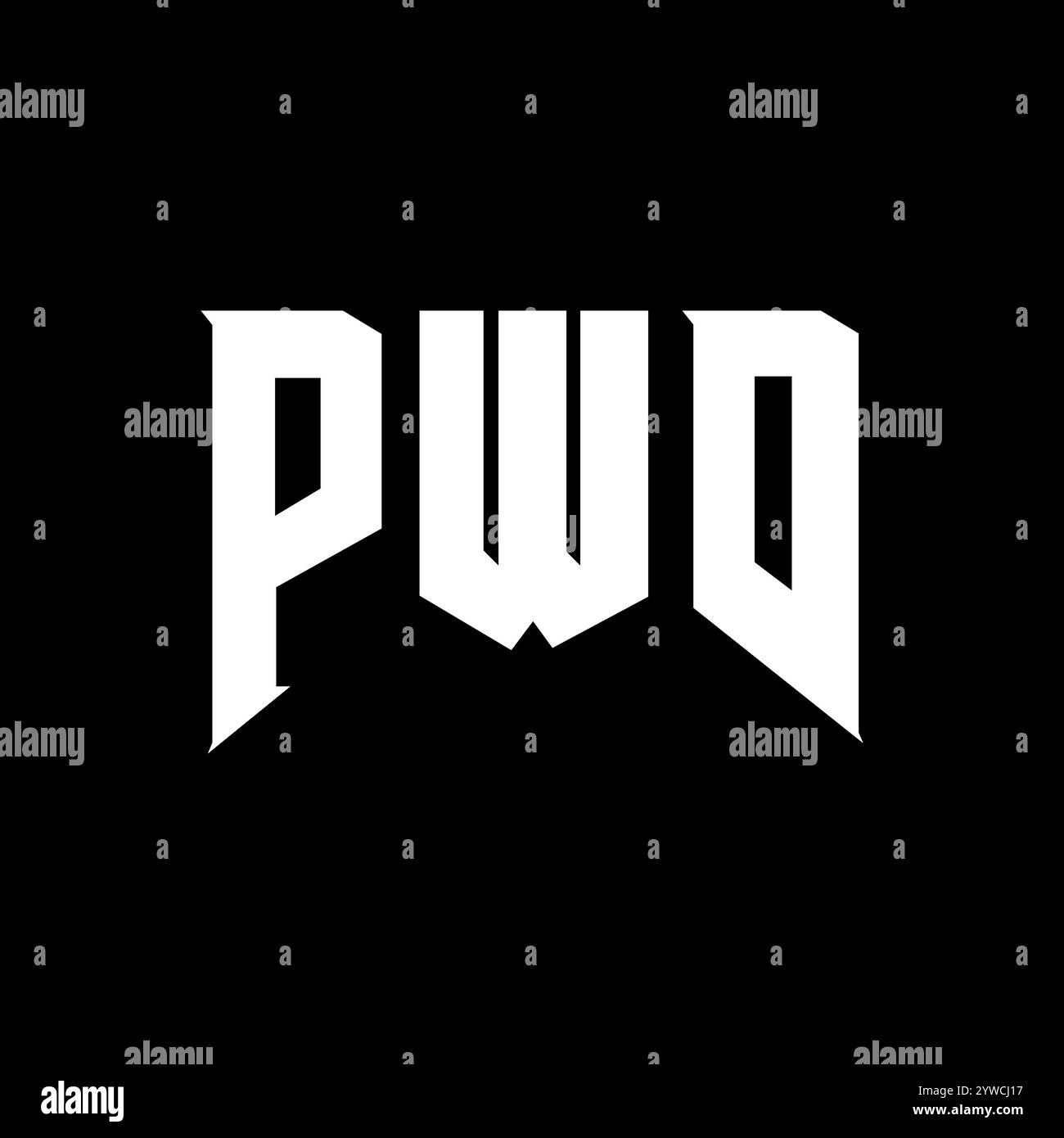 Pwd business company logo hi-res stock photography and images - Alamy