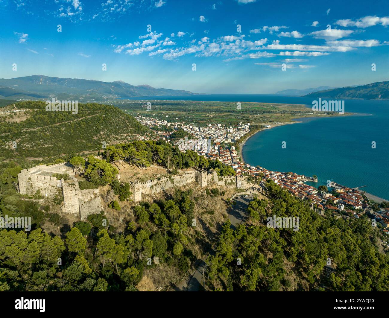 Ottoman and Byzantine fortifications at Methoni castle and fortress in ...