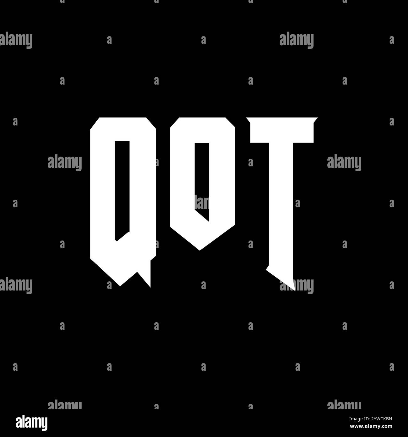 Qot logo design hi-res stock photography and images - Alamy