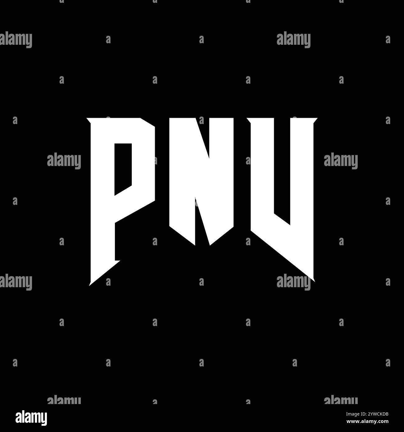 Pnv minimalist logo Stock Vector Images - Alamy