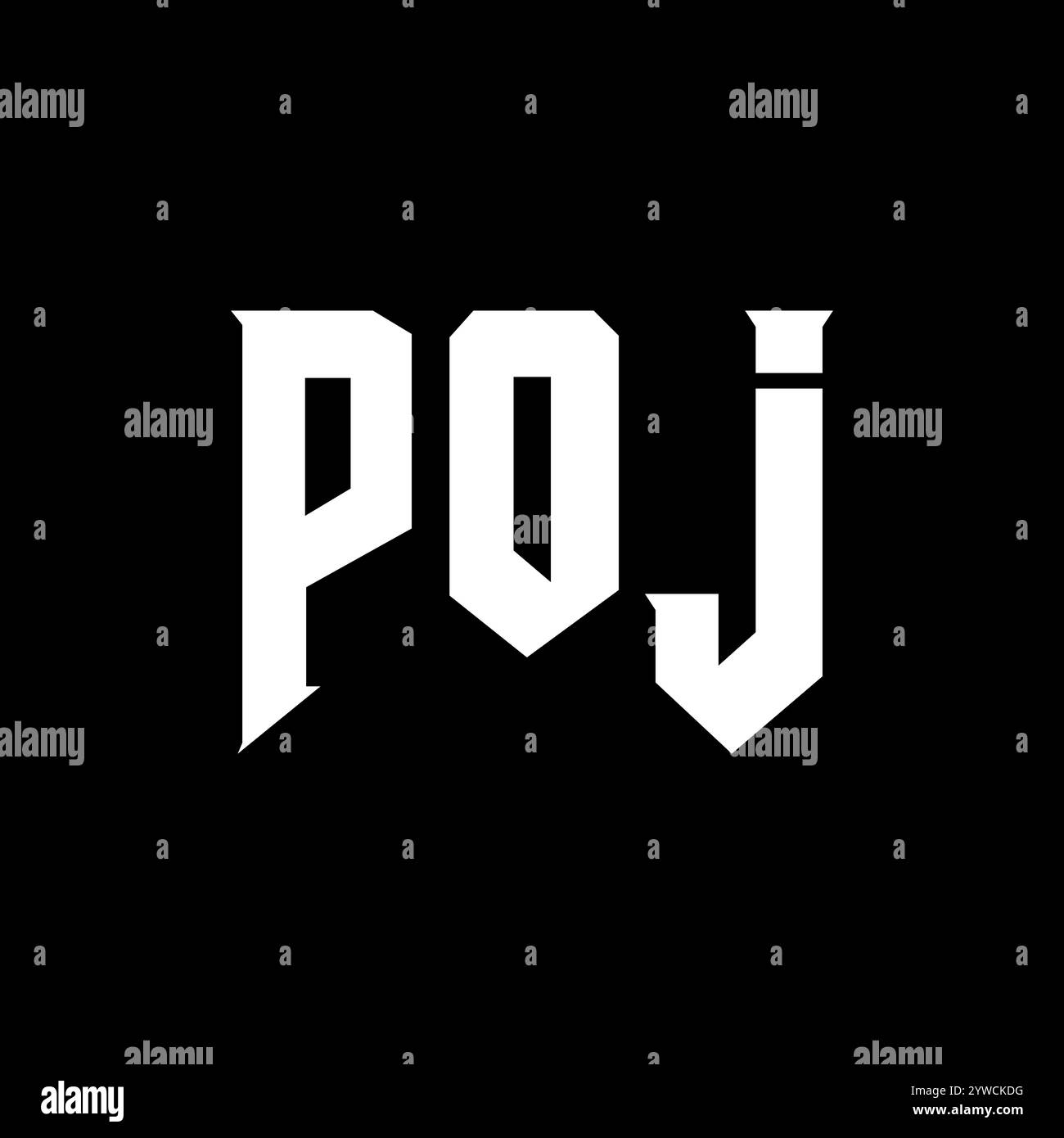 Poj technology company logo hi-res stock photography and images - Alamy