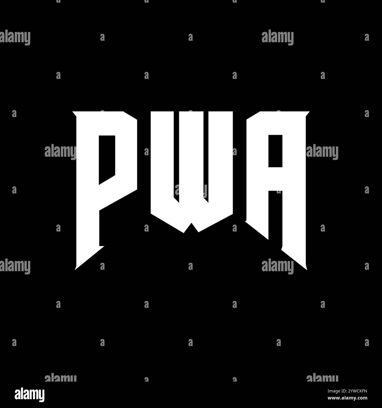 Pwa technology company logo hi-res stock photography and images - Alamy