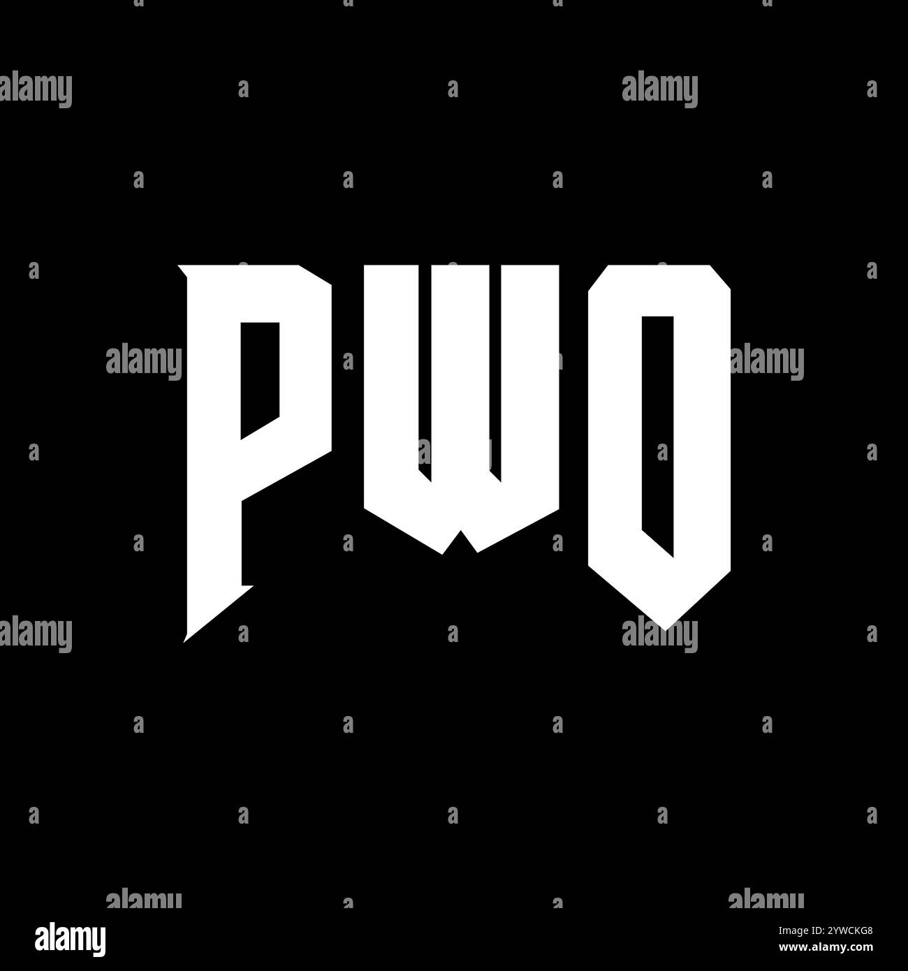 Pwo technology company logo hi-res stock photography and images - Alamy