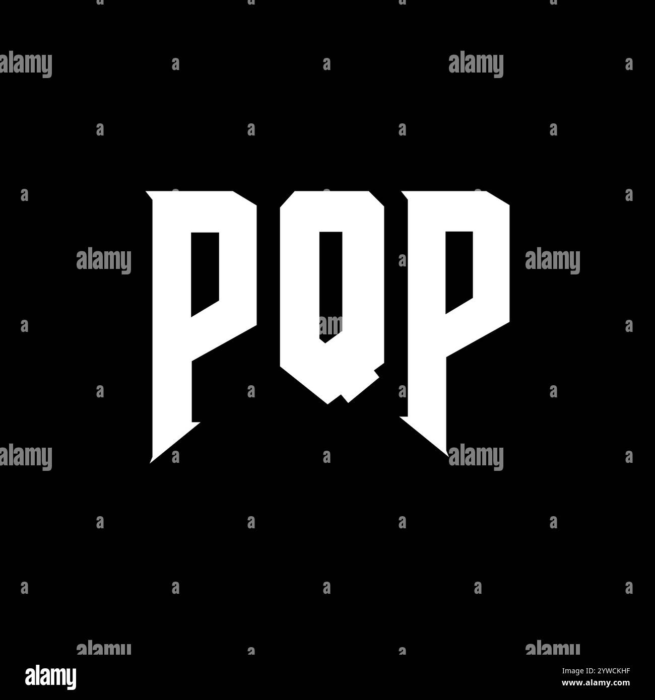 PQP letter logo design for technology company. PQP logo design black ...