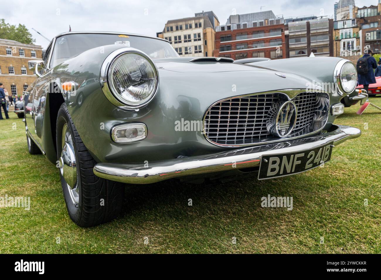 A Maserati at the London Concours 2023 at the Honourable Artillery ...