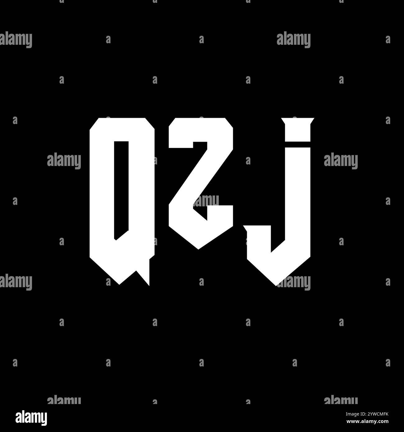 Qzj alphabet hi-res stock photography and images - Alamy