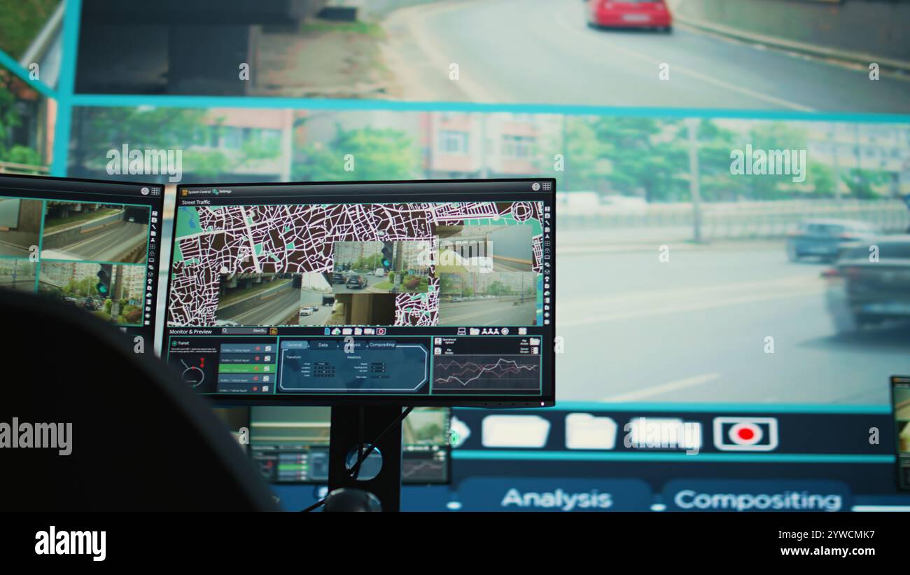 Government control room monitors hi-res stock photography and images ...