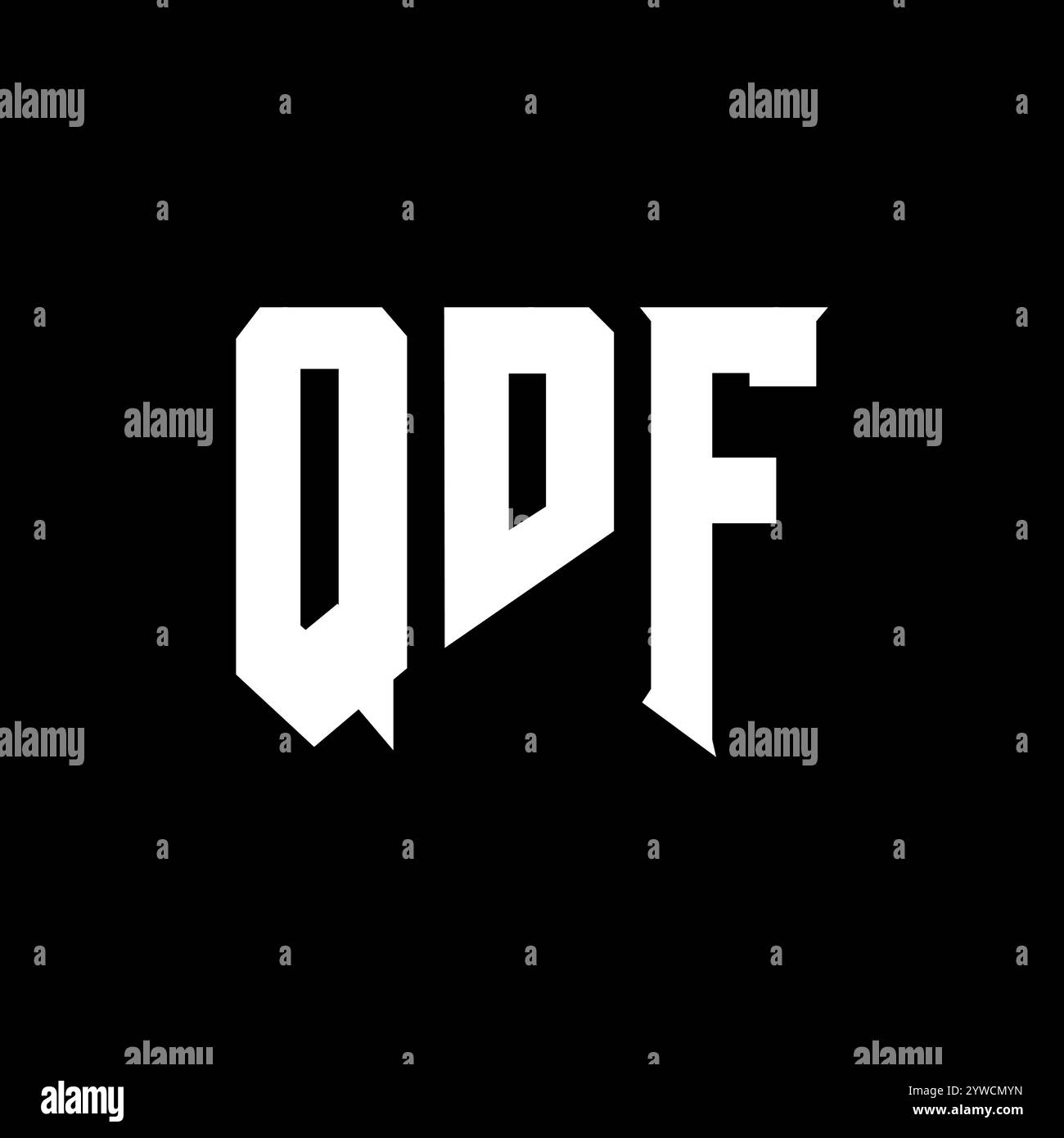 Qdf tech logo hi-res stock photography and images - Alamy