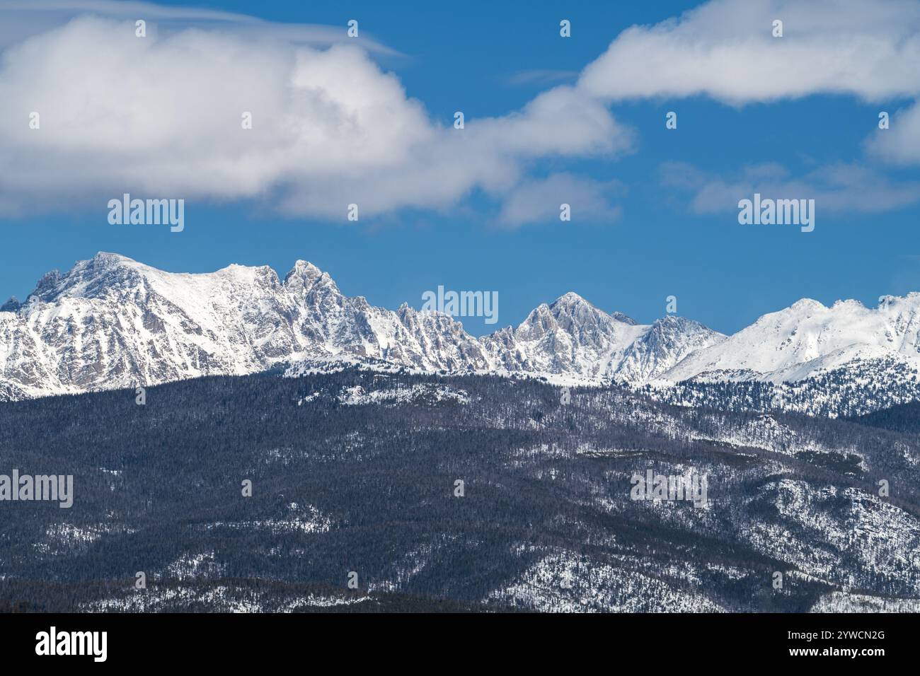 The Indian Peaks Mountain Range is on the Continental Divide, in ...