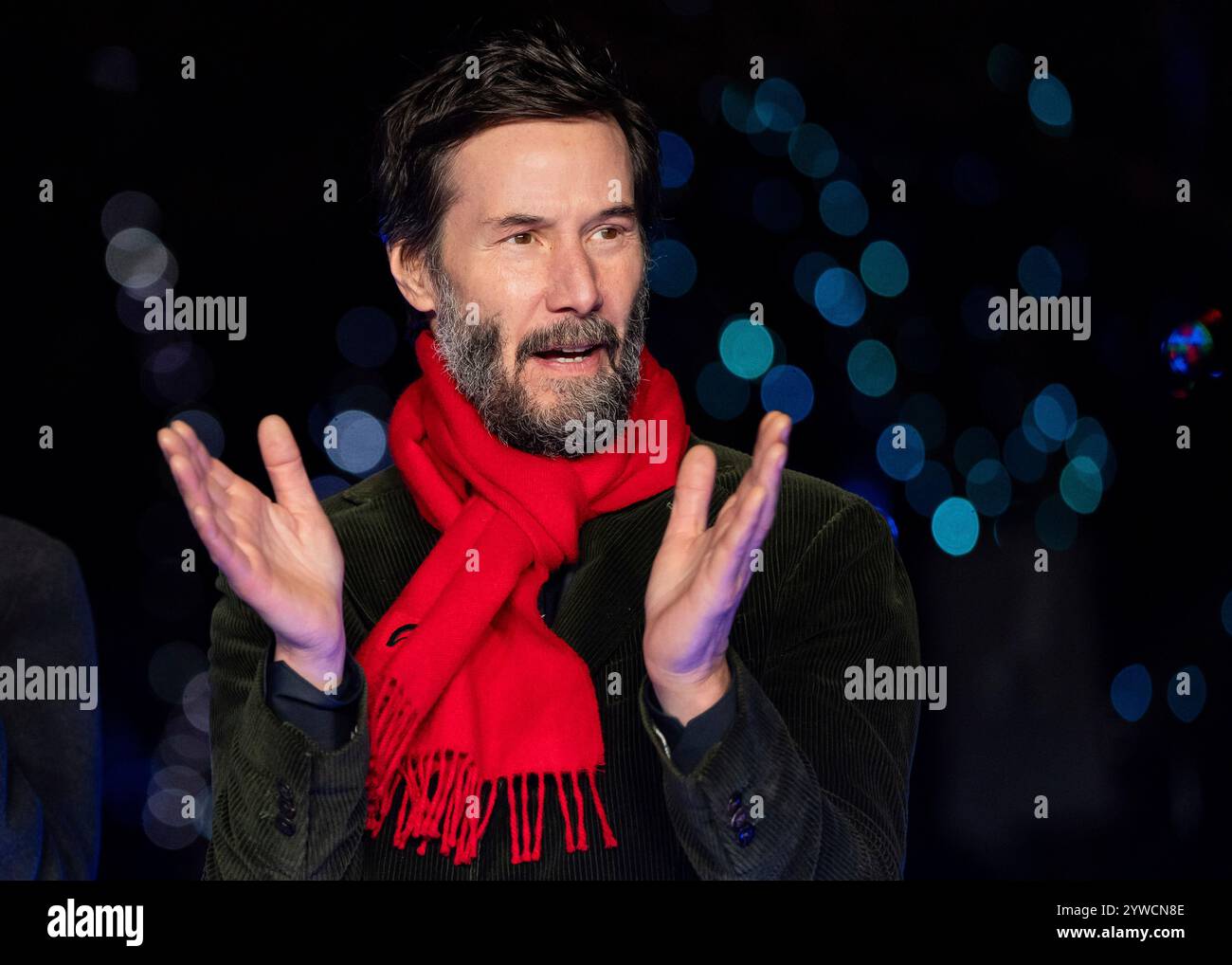 Keanu Reeves poses for photographers at the photo call for the film ...