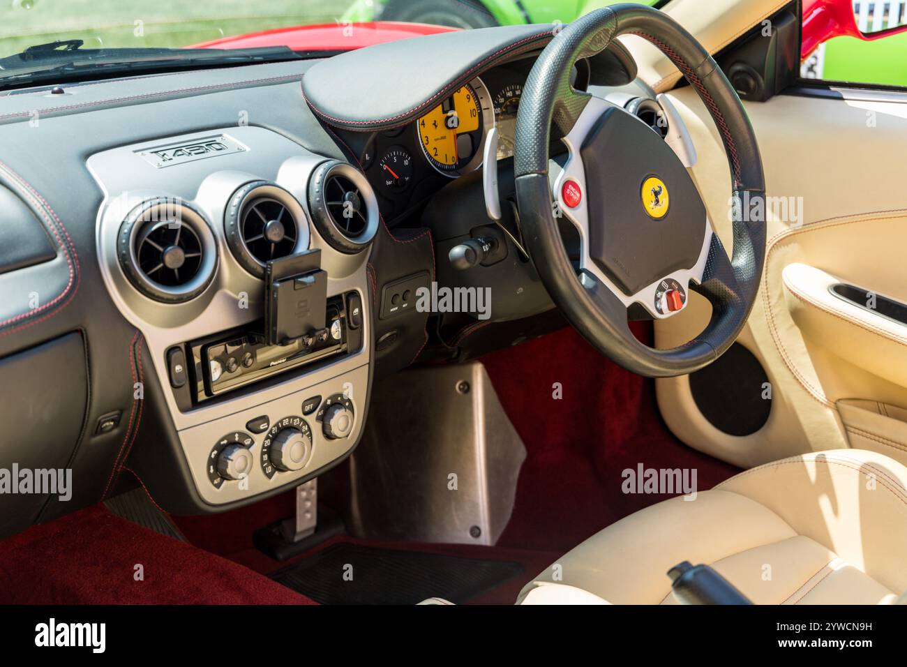 Ferrari f430 cockpit hi-res stock photography and images - Alamy