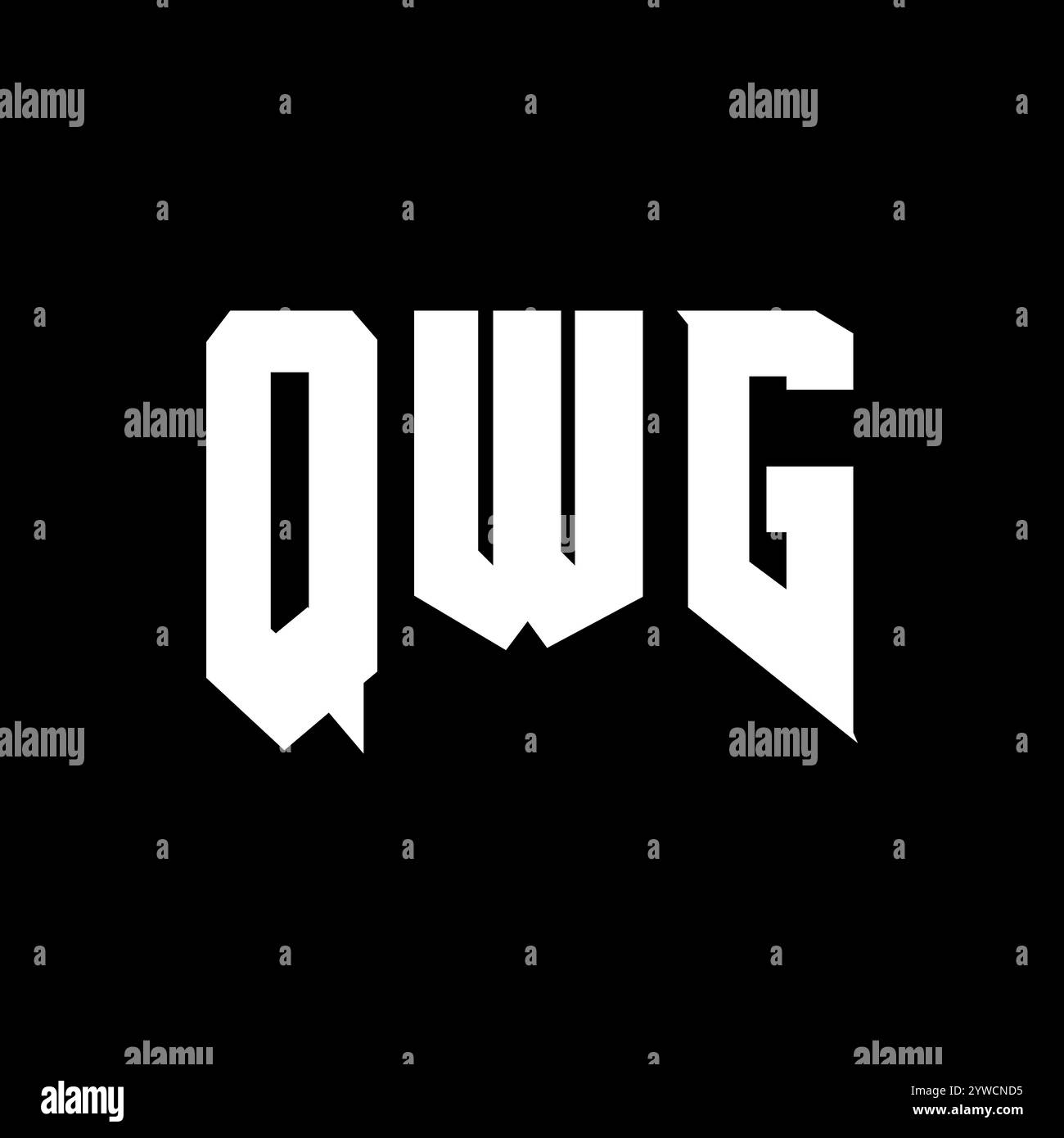 Qwg business company logo hi-res stock photography and images - Alamy