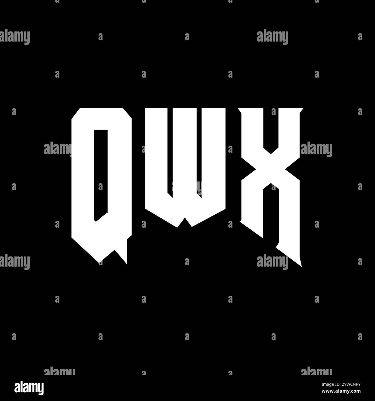Qwx logo hi-res stock photography and images - Alamy