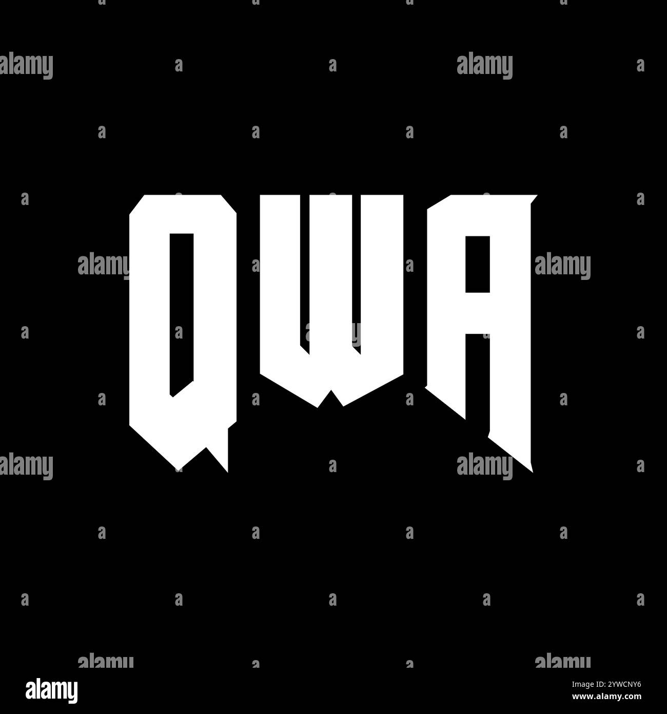 Qwa business company logo hi-res stock photography and images - Alamy