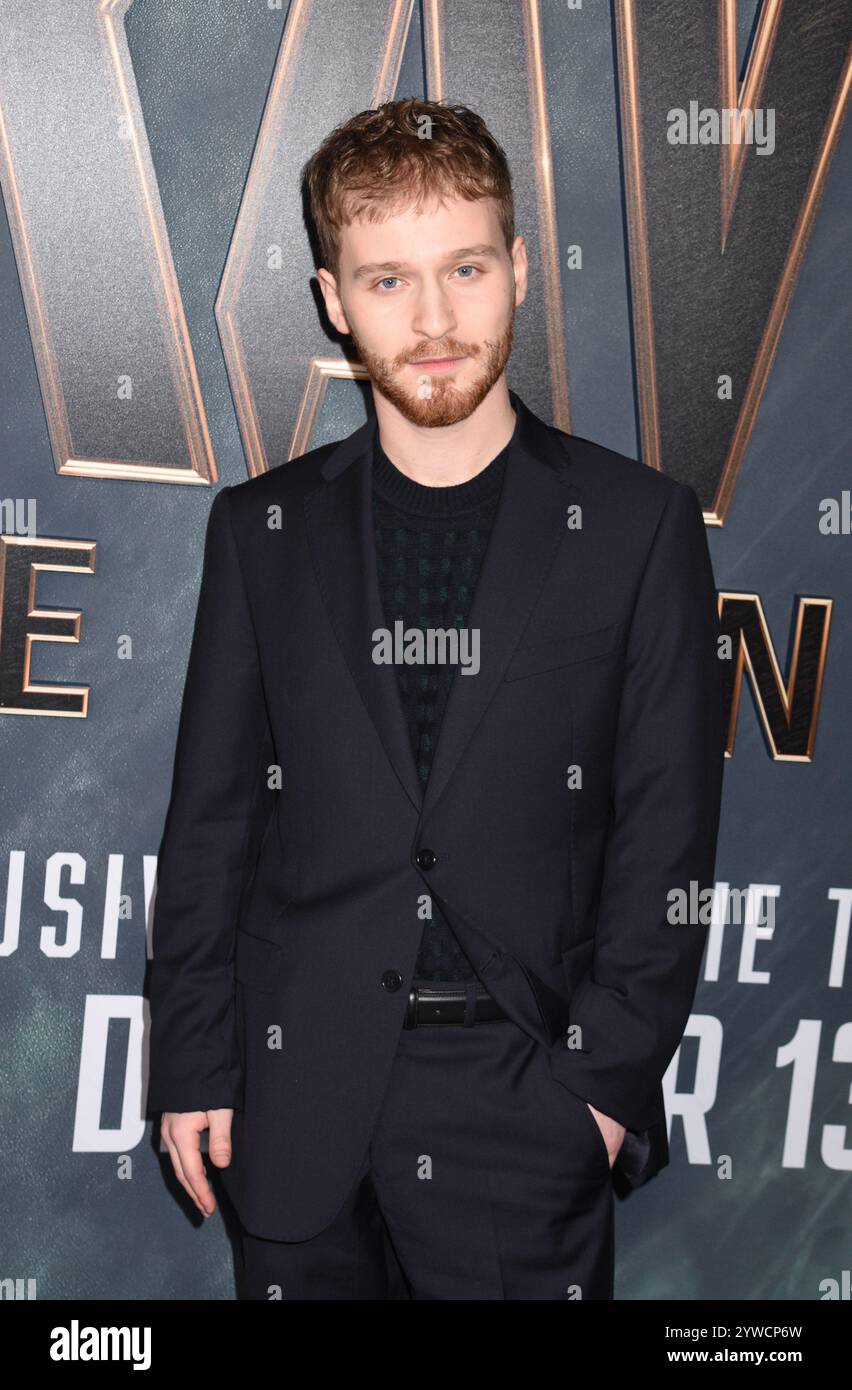 New York, NY, USA. 10th Dec, 2024. Fred Hechinger at the World Premiere ...