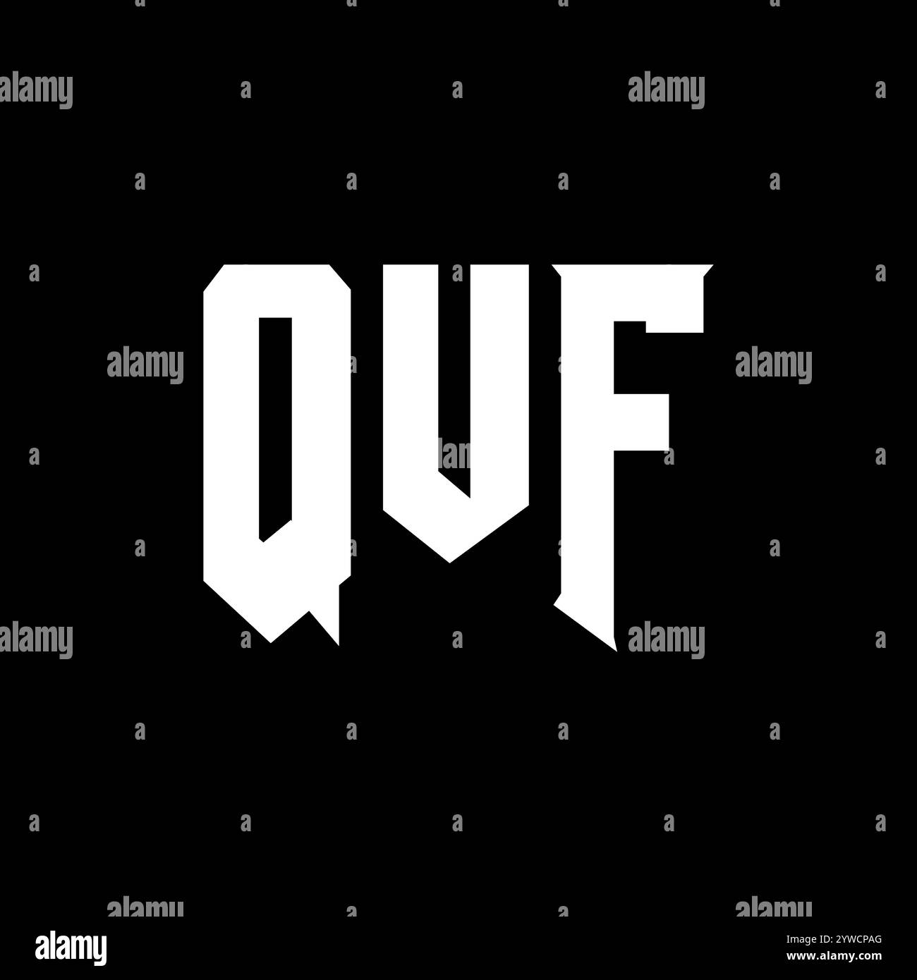 Quf logo design hi-res stock photography and images - Alamy