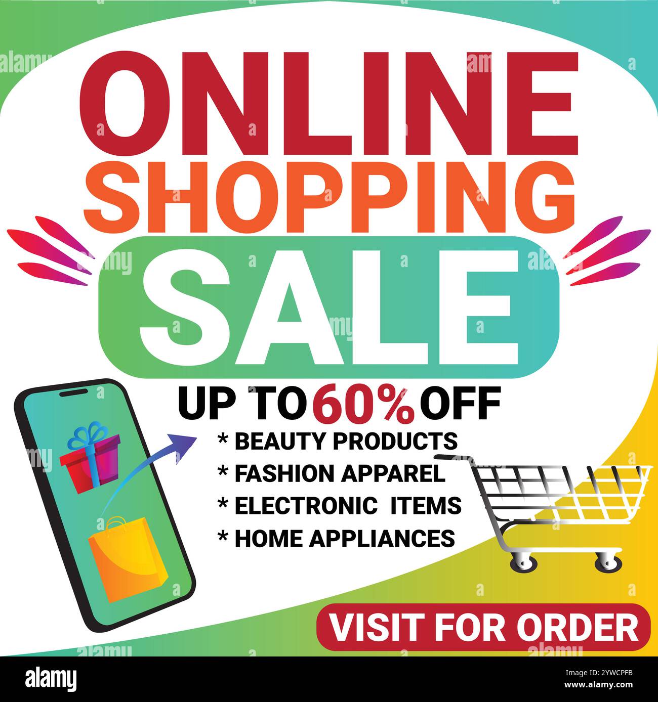 Shopping cart products Stock Vector Images - Alamy