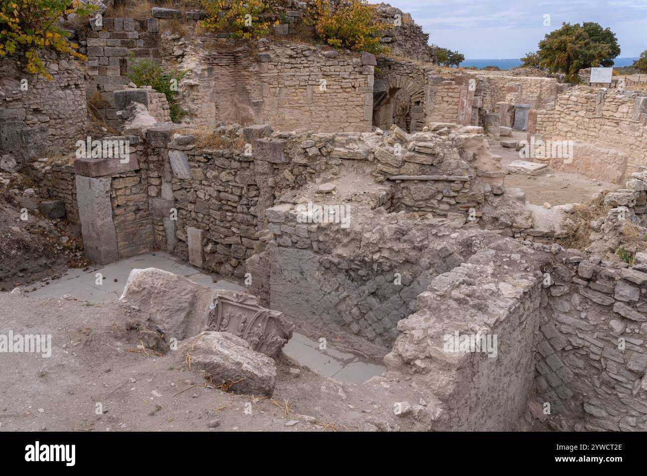 Historical National Park of Troja (Troy), in modern-day Turkiye (Turkey ...