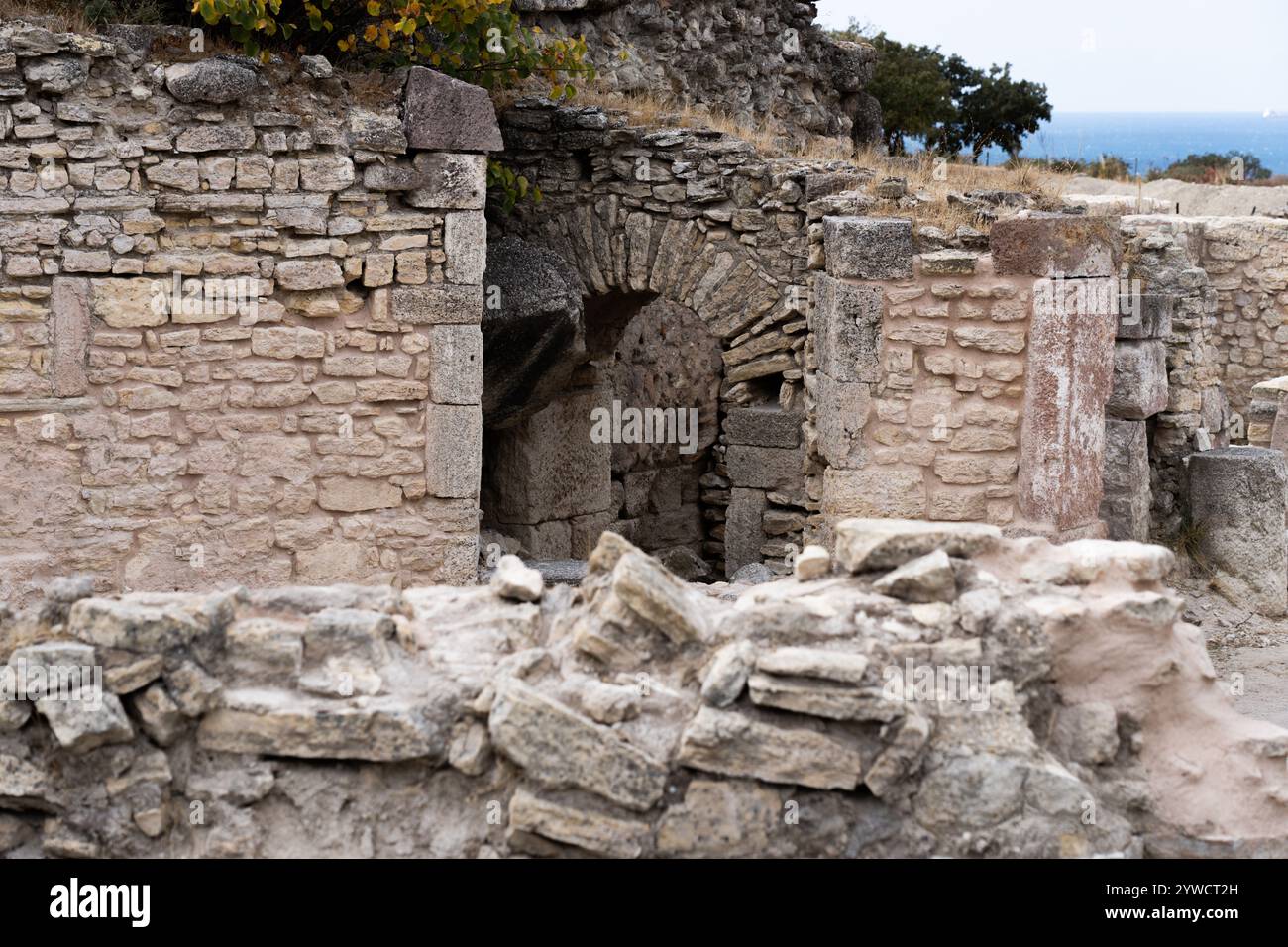 Historical National Park of Troja (Troy), in modern-day Turkiye (Turkey ...