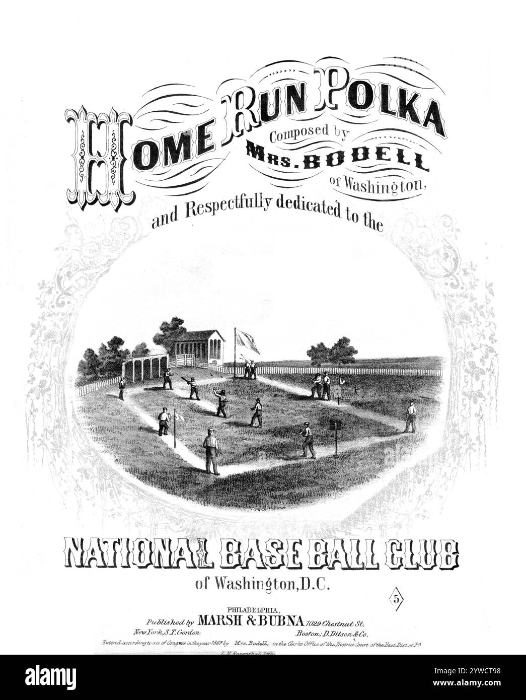 Home run sheet music hi-res stock photography and images - Alamy