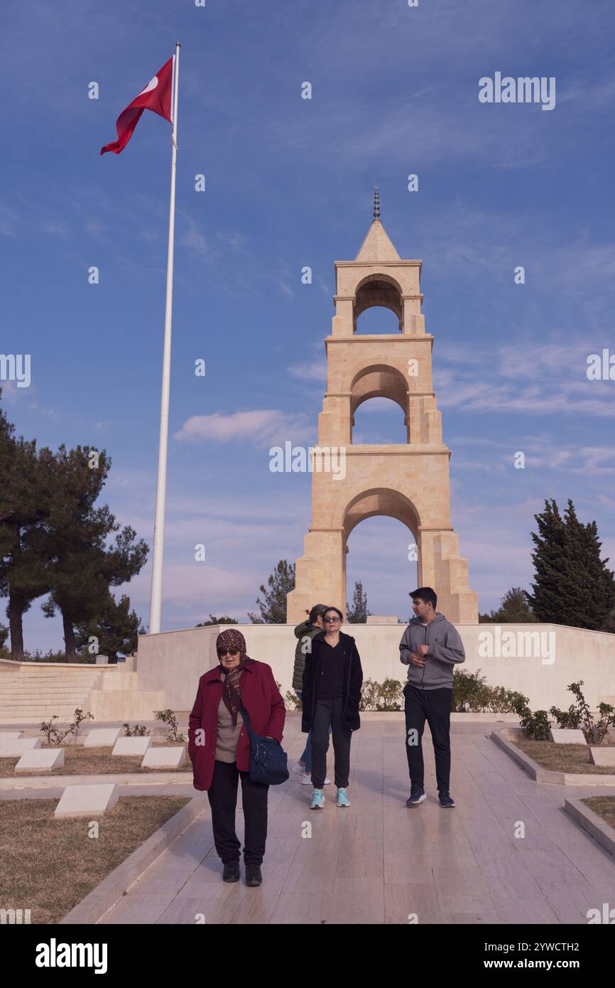 57th Infantry Regiment Cemertery in the Gallipoli Campaign of World War ...
