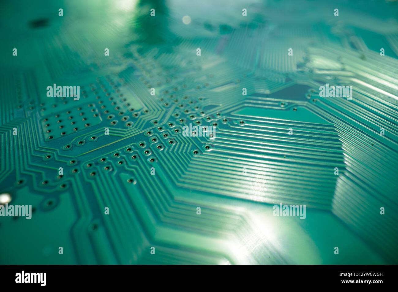 Electronic computer hardware technology. Motherboard digital chip ...