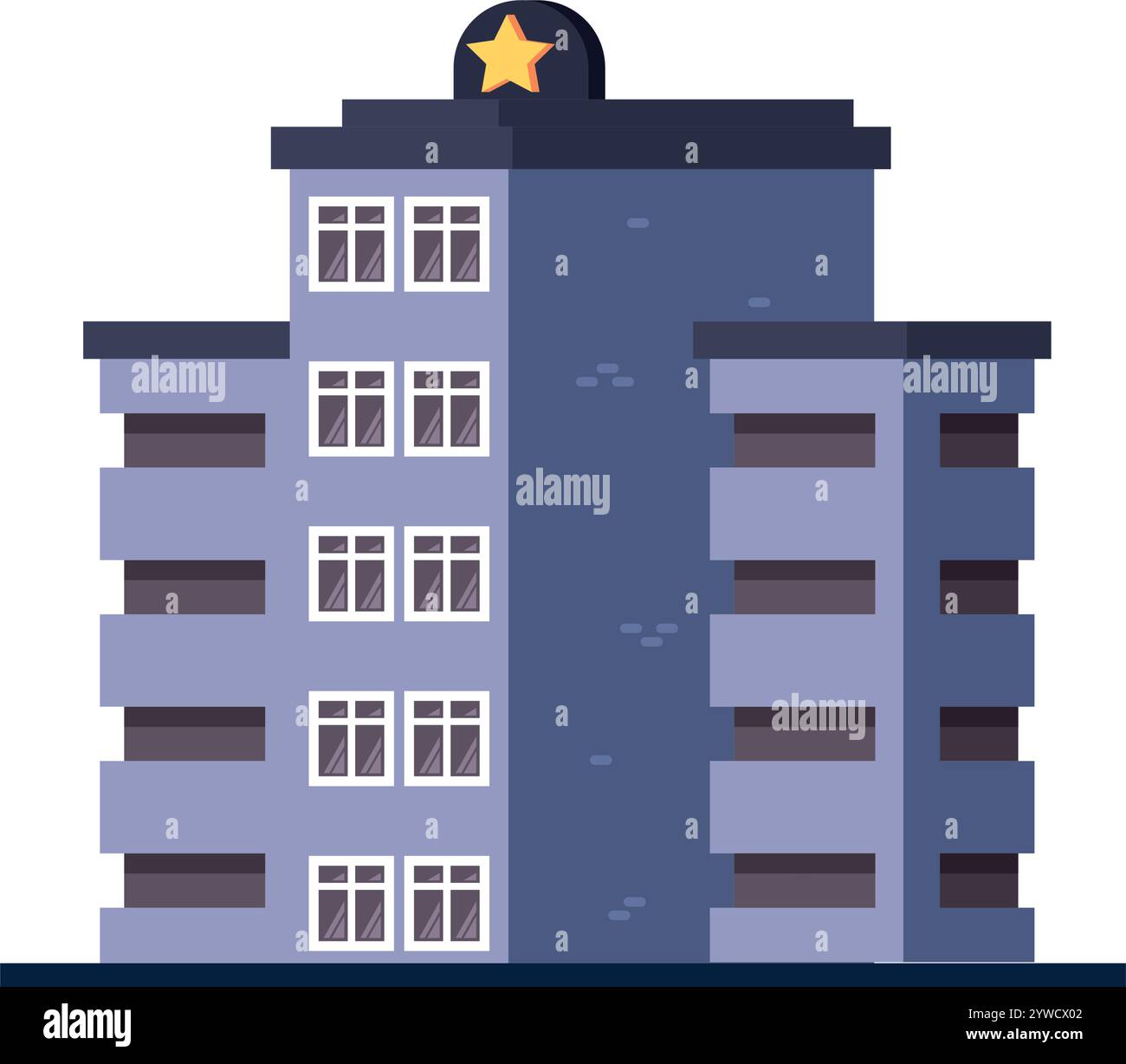 police station building exterior Stock Vector Image & Art - Alamy