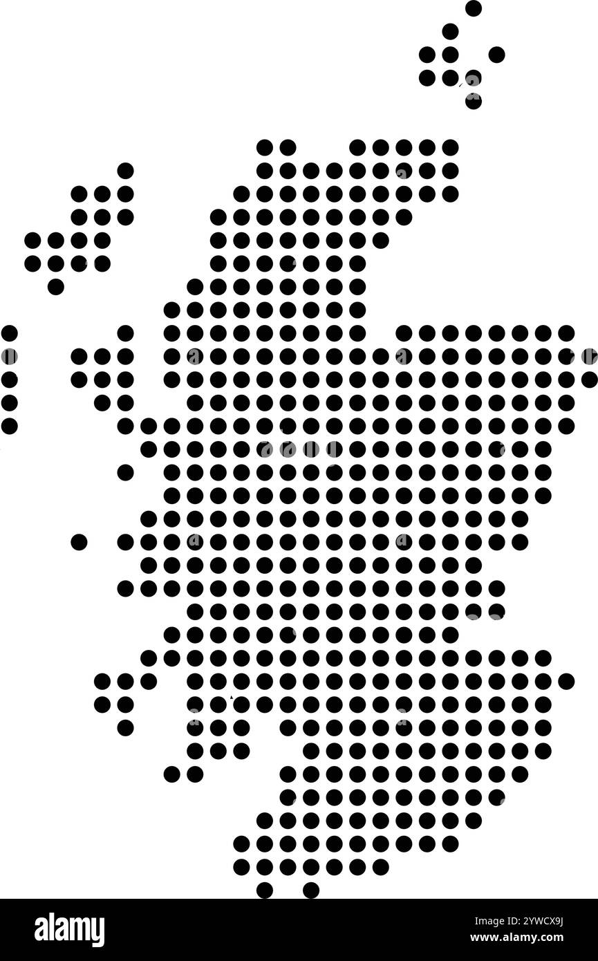 scotland map icon illustration design Stock Vector Image & Art - Alamy