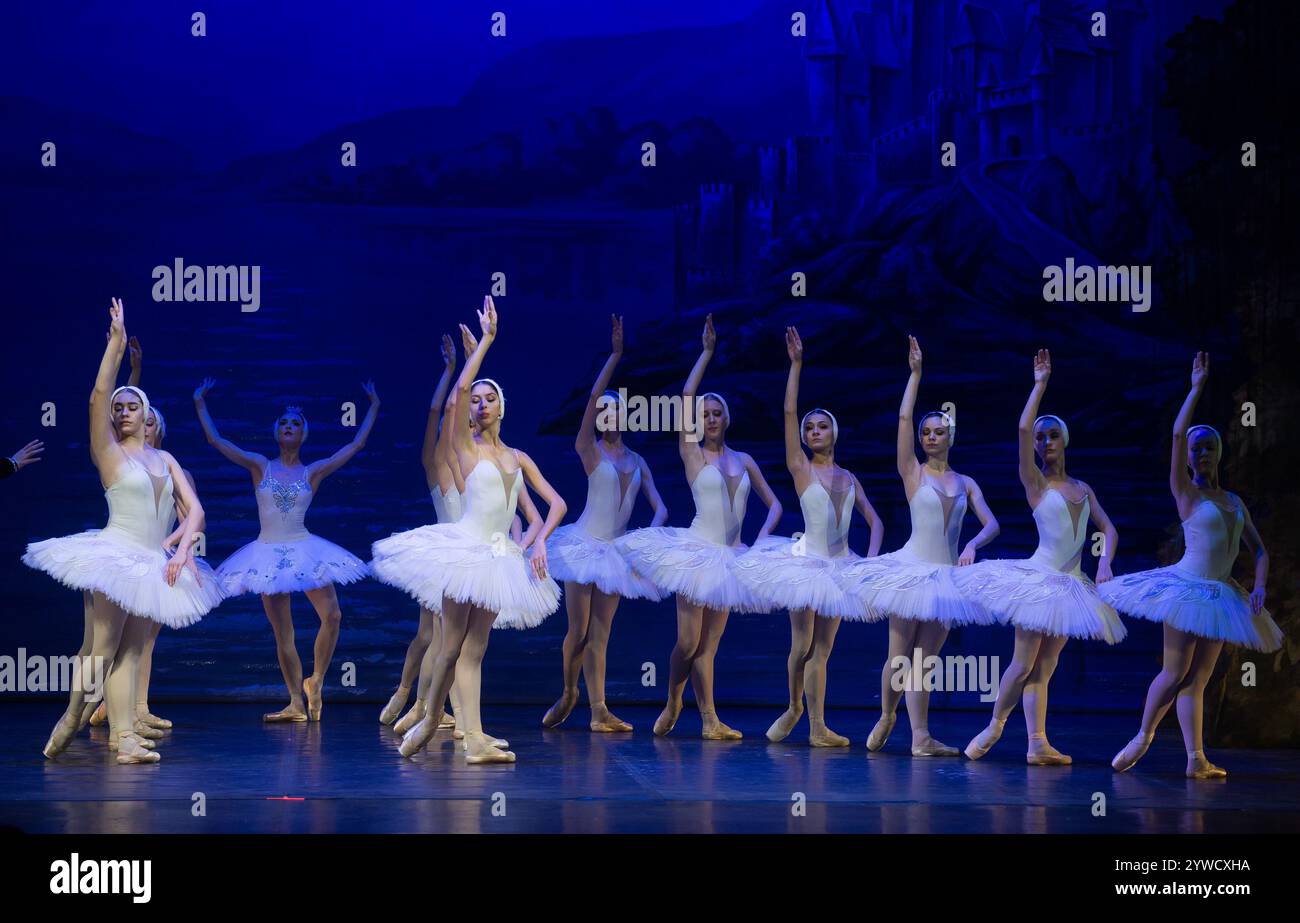 Malaga, Spain. 10th Dec, 2024. Dancers from International classical ...