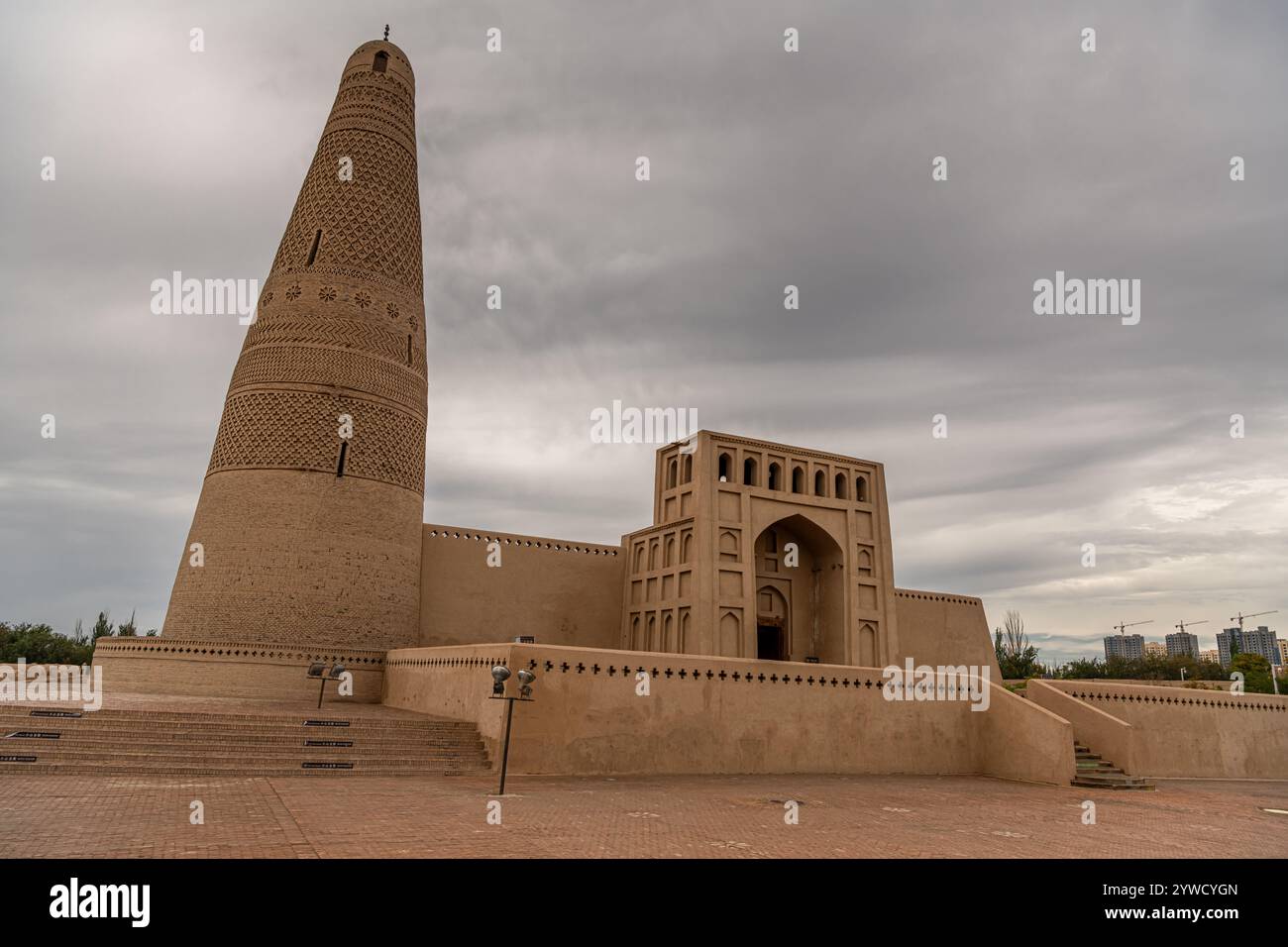 Turpan, China - located along the Silk Road, right at the border with ...