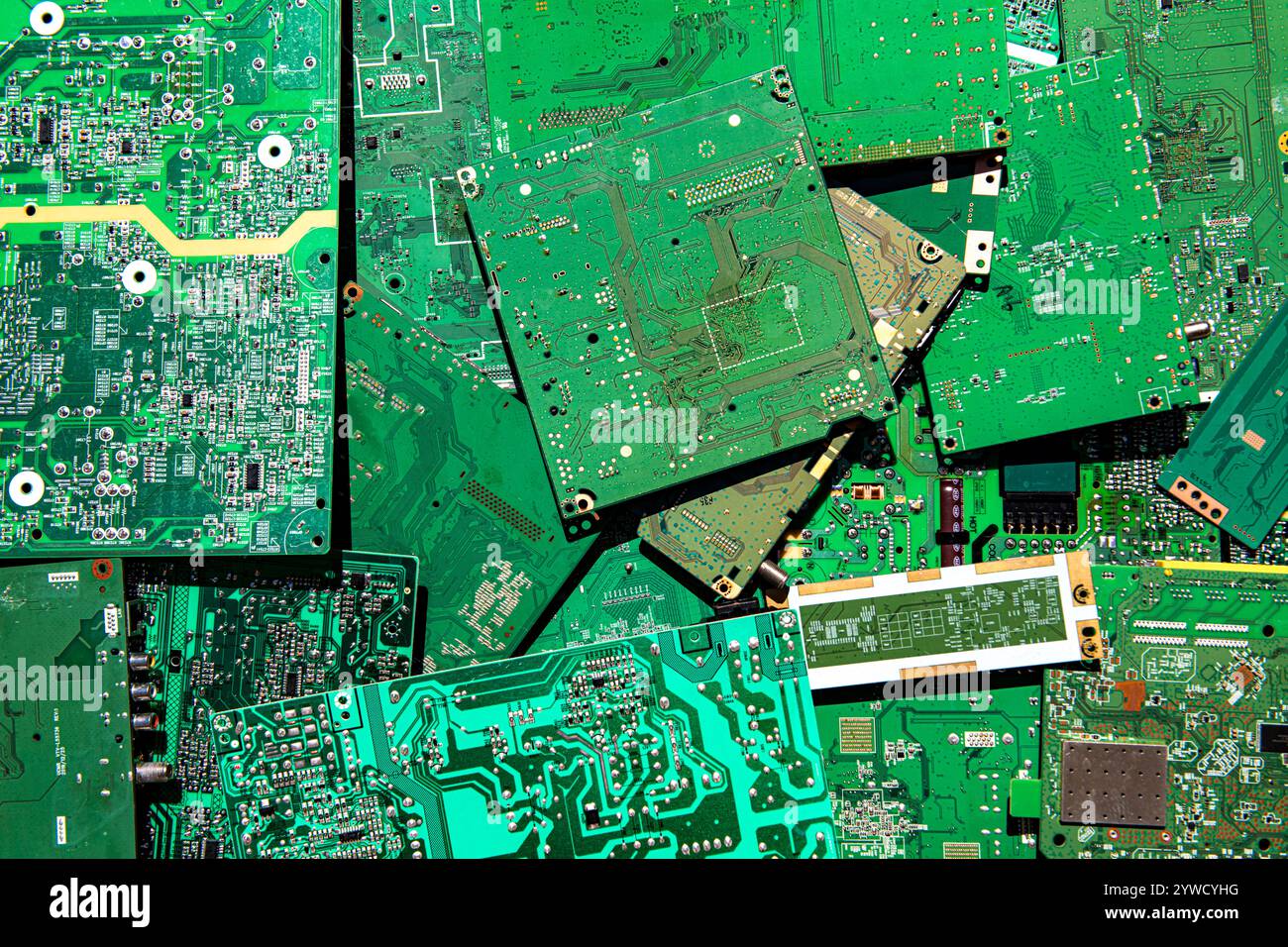 Motherboard Chip Tech Service Circuit Board With Electrons