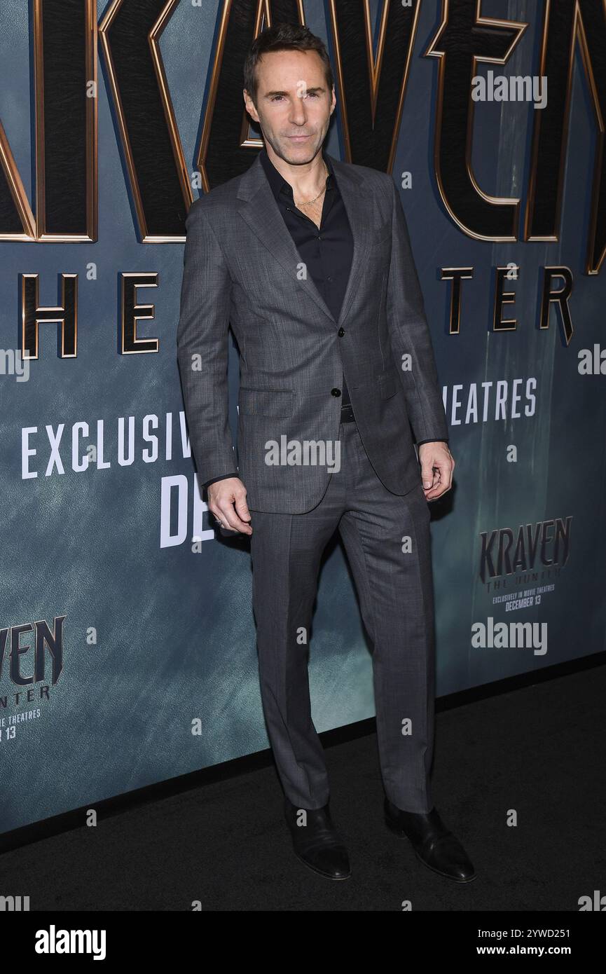 Alessandro Nivola attends the 'Kraven The Hunter' premiere at AMC Lincoln Square Theater, New ...