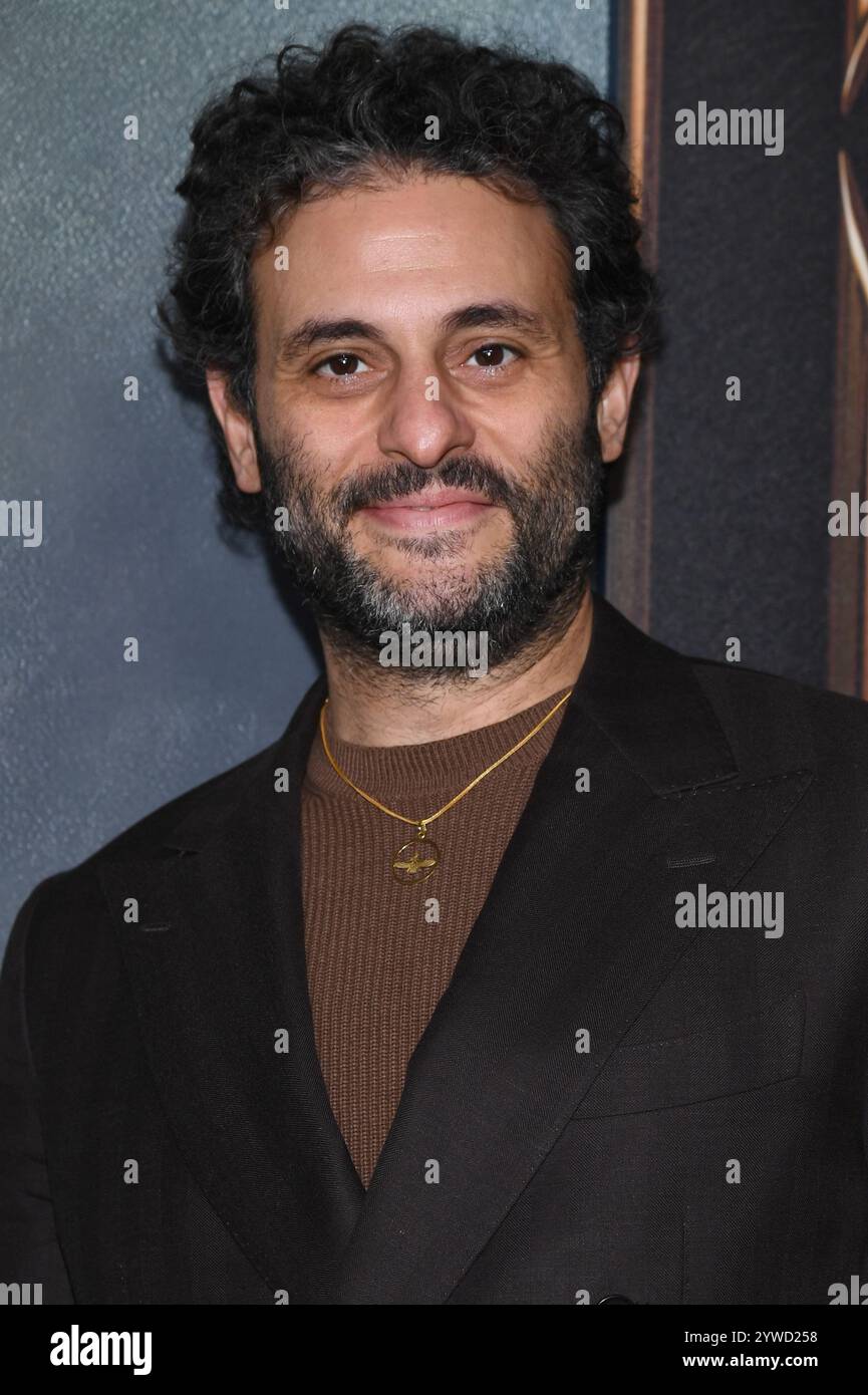 Arian Moayed attends the 'Kraven The Hunter' premiere at AMC Lincoln ...
