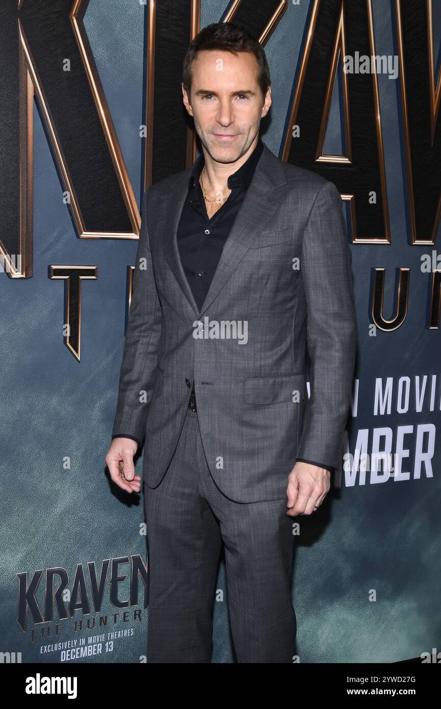 Alessandro Nivola attends the 'Kraven The Hunter' premiere at AMC Lincoln Square Theater, New ...