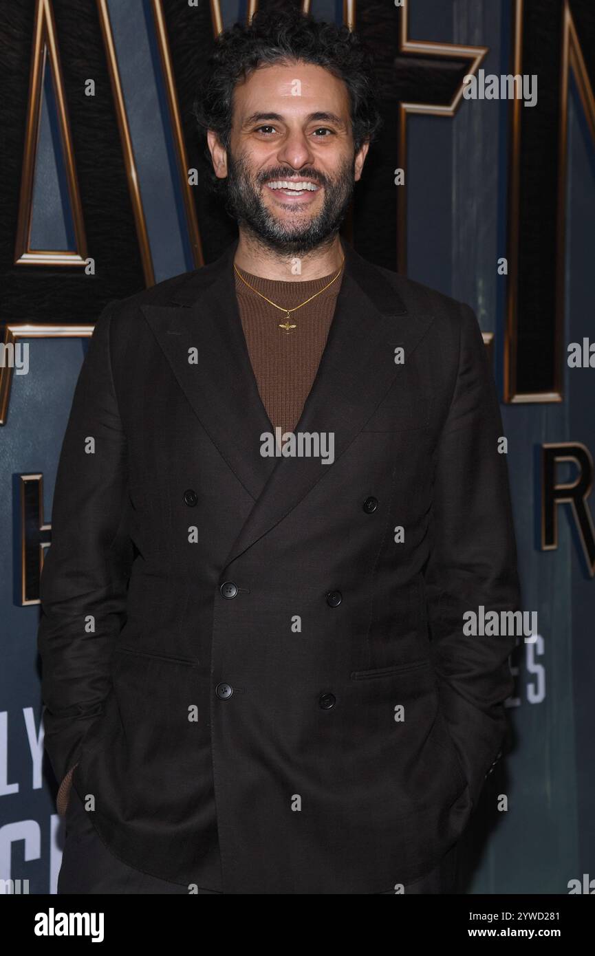 Arian Moayed attends the 'Kraven The Hunter' premiere at AMC Lincoln ...