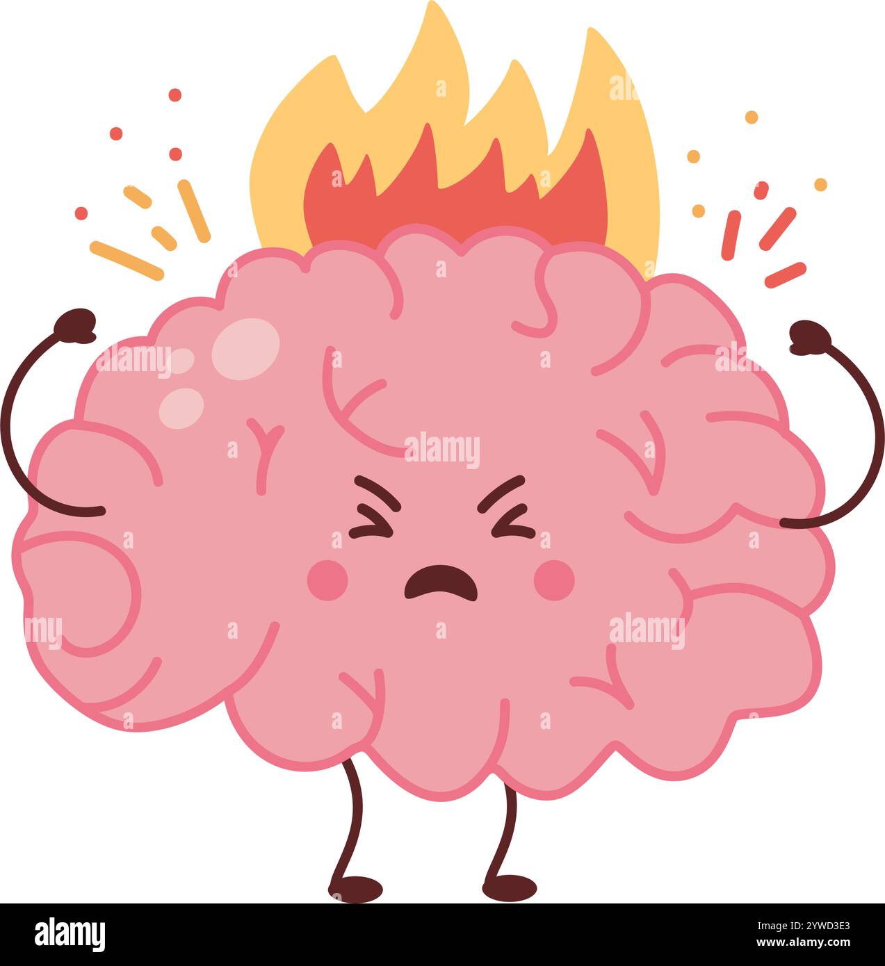 human brain depression Stock Vector Image & Art - Alamy