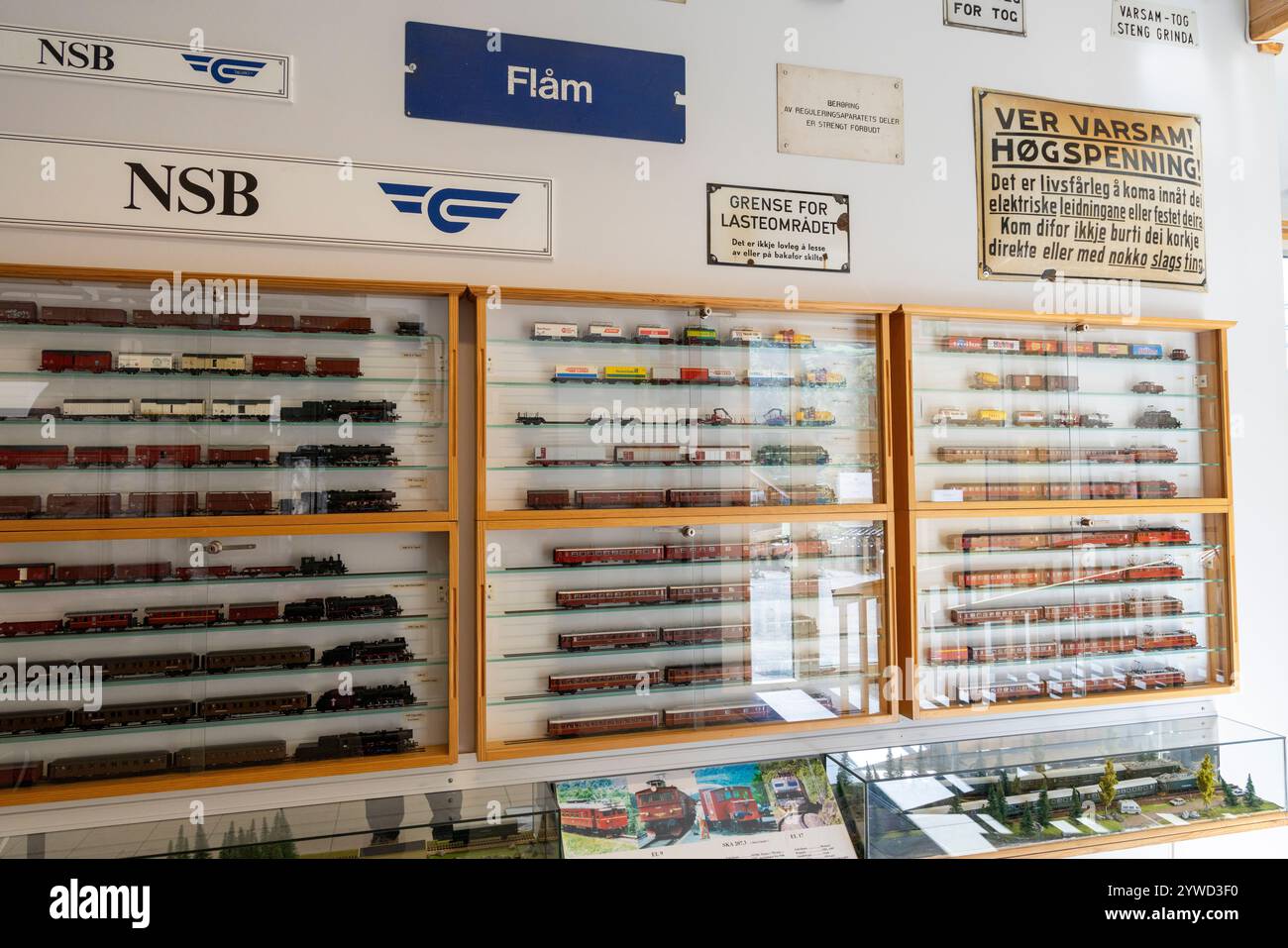 Flam, Norway Railway museum in Flam dedicated to the history of the ...