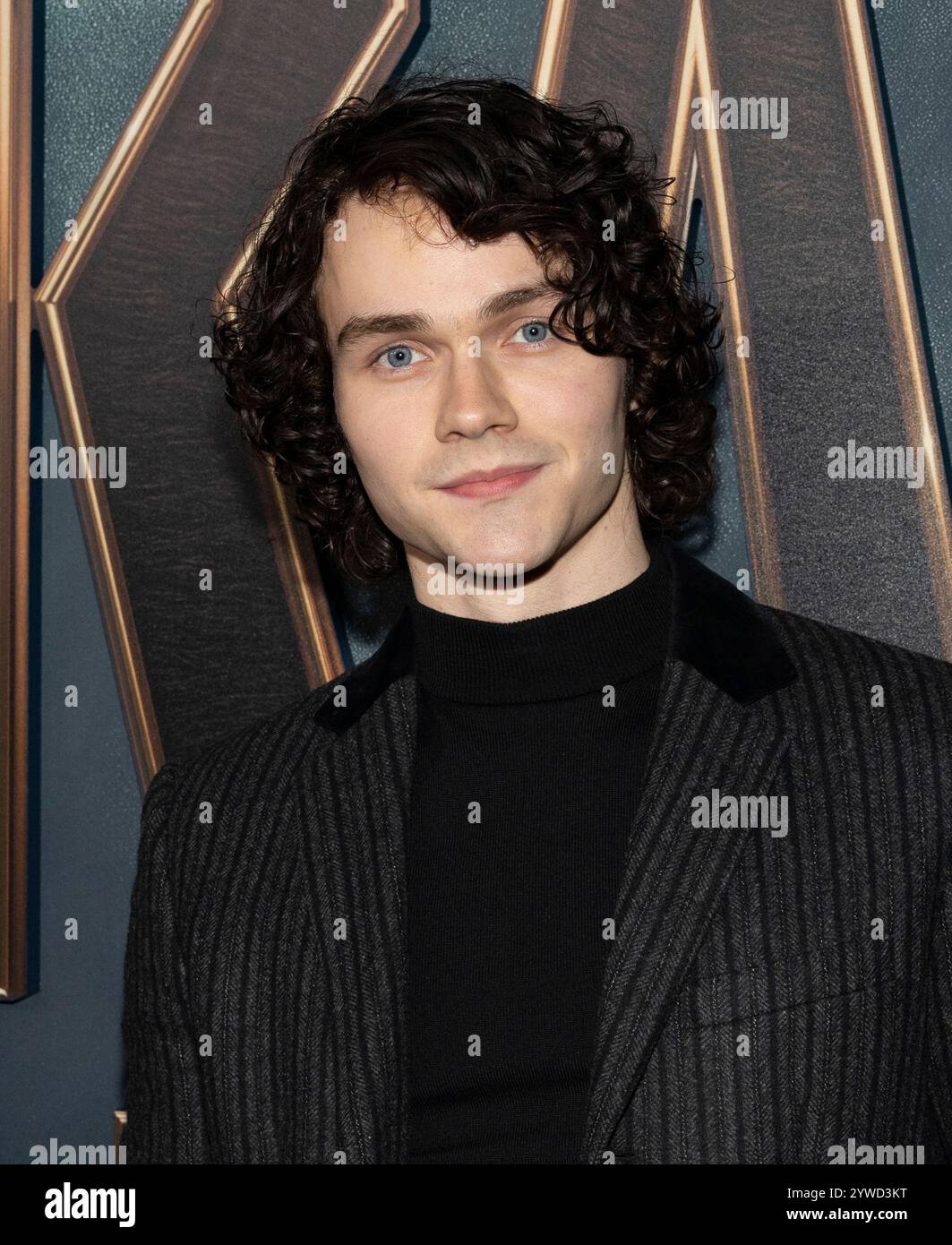 Levi Miller attends the world premiere of "Kraven the Hunter" at AMC ...