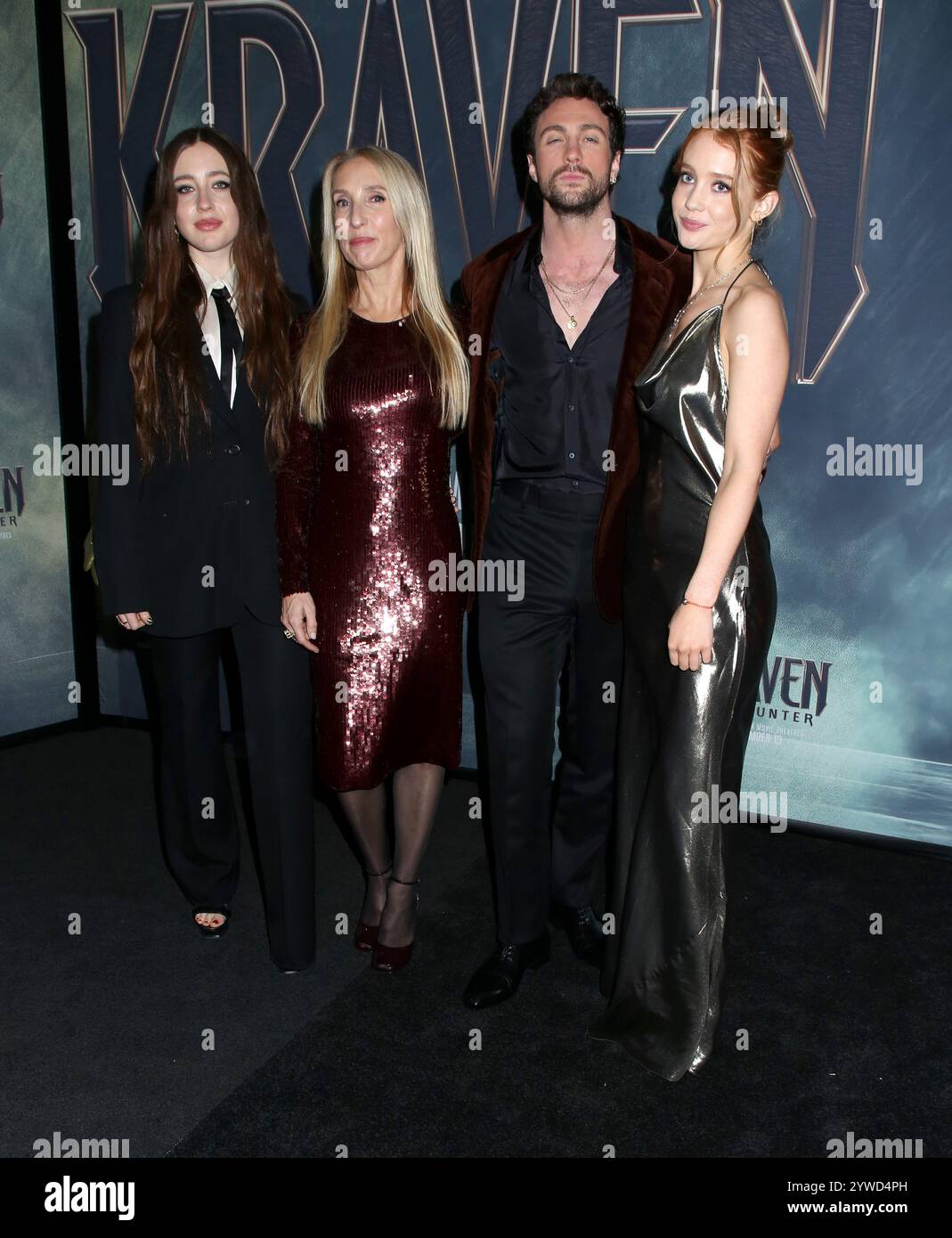 New York City, USA. 10th Dec, 2024. Angelica Jopling, Sam Taylor ...